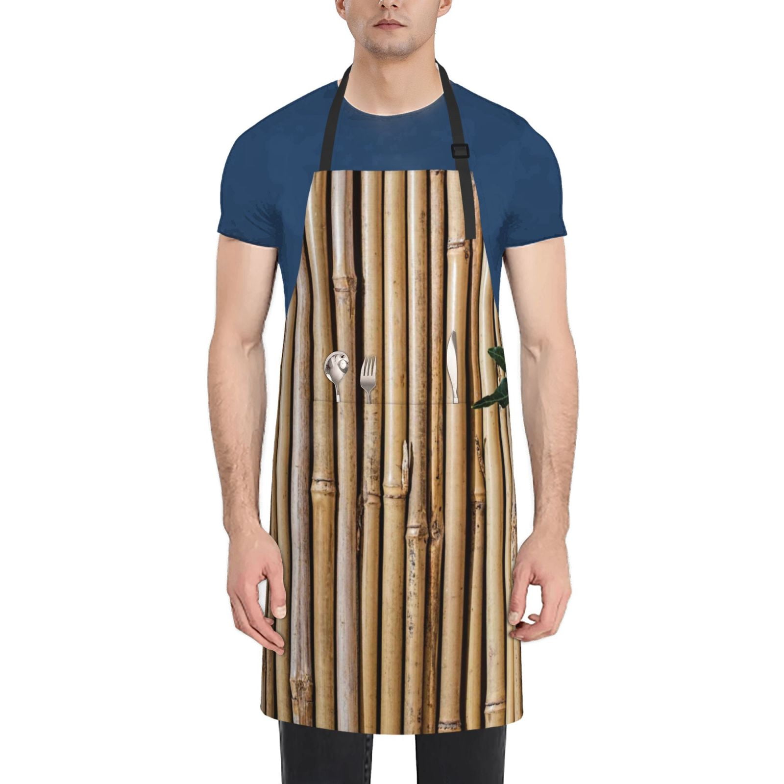 Coaee Bamboo Raft for Waterproof Apron for Unisex Adult with Adjustable ...