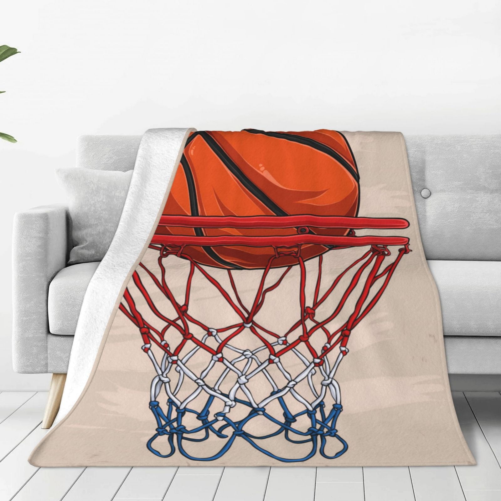 Coaee Basketball Shot for Ultra-Soft Micro Fleece Blanket Throw Blanket ...