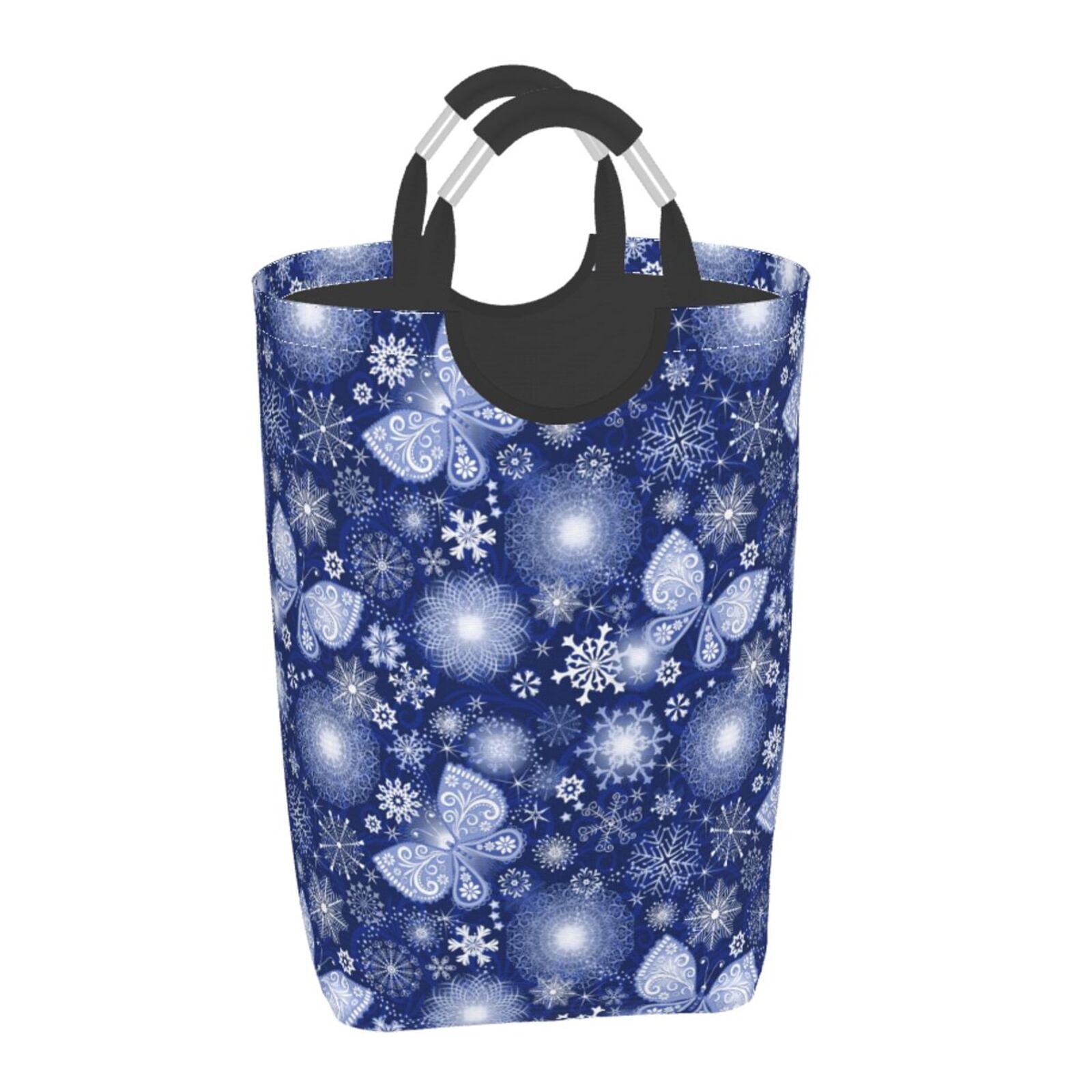 Coaee Beautiful Snowflake Butterfly for 50L Laundry Baskets with ...