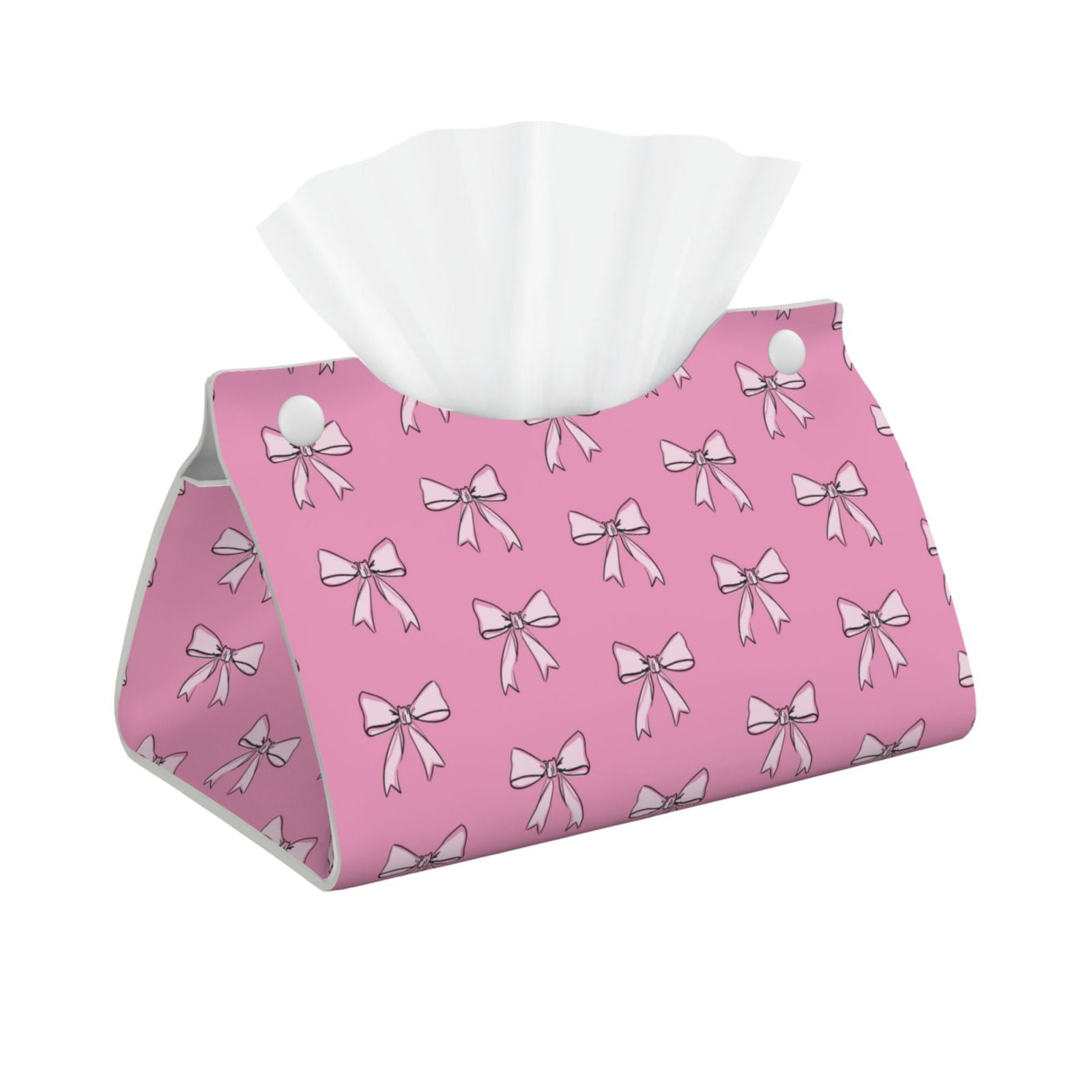 Coaee Beautiful pink bow for Large Tissue Box Cover Rectangular for ...