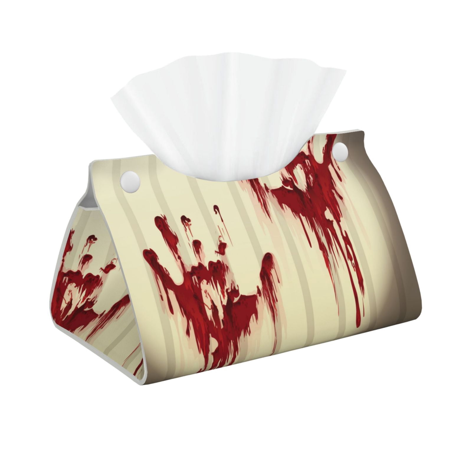 Coaee Bloody Hand1 for Large Tissue Box Cover Rectangular for Bathroom ...
