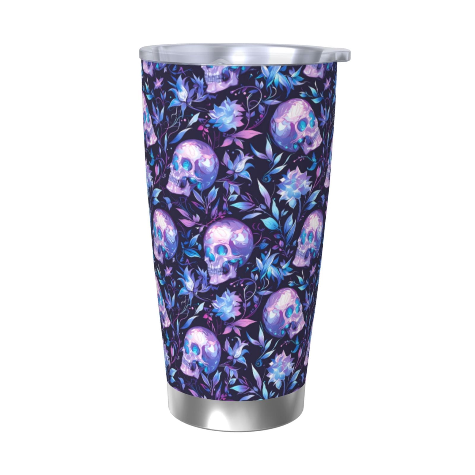 Coaee Blue Skull Crystal for 20oz Insulated Kettle Water Bottle For ...
