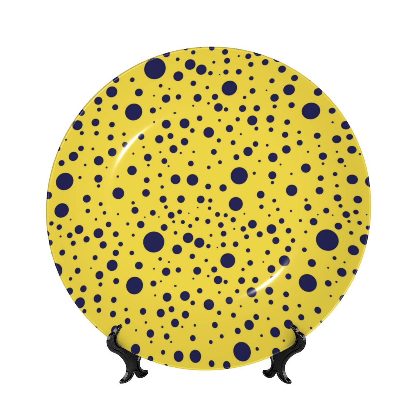 Coaee Blue Spots for Bone China Decorative Plate Decorative Plate for ...