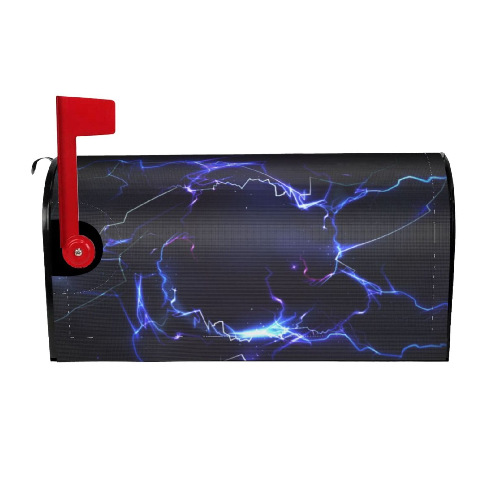 Coaee Blue thunder bolt light for Magnetic Mailbox Protective Cover ...