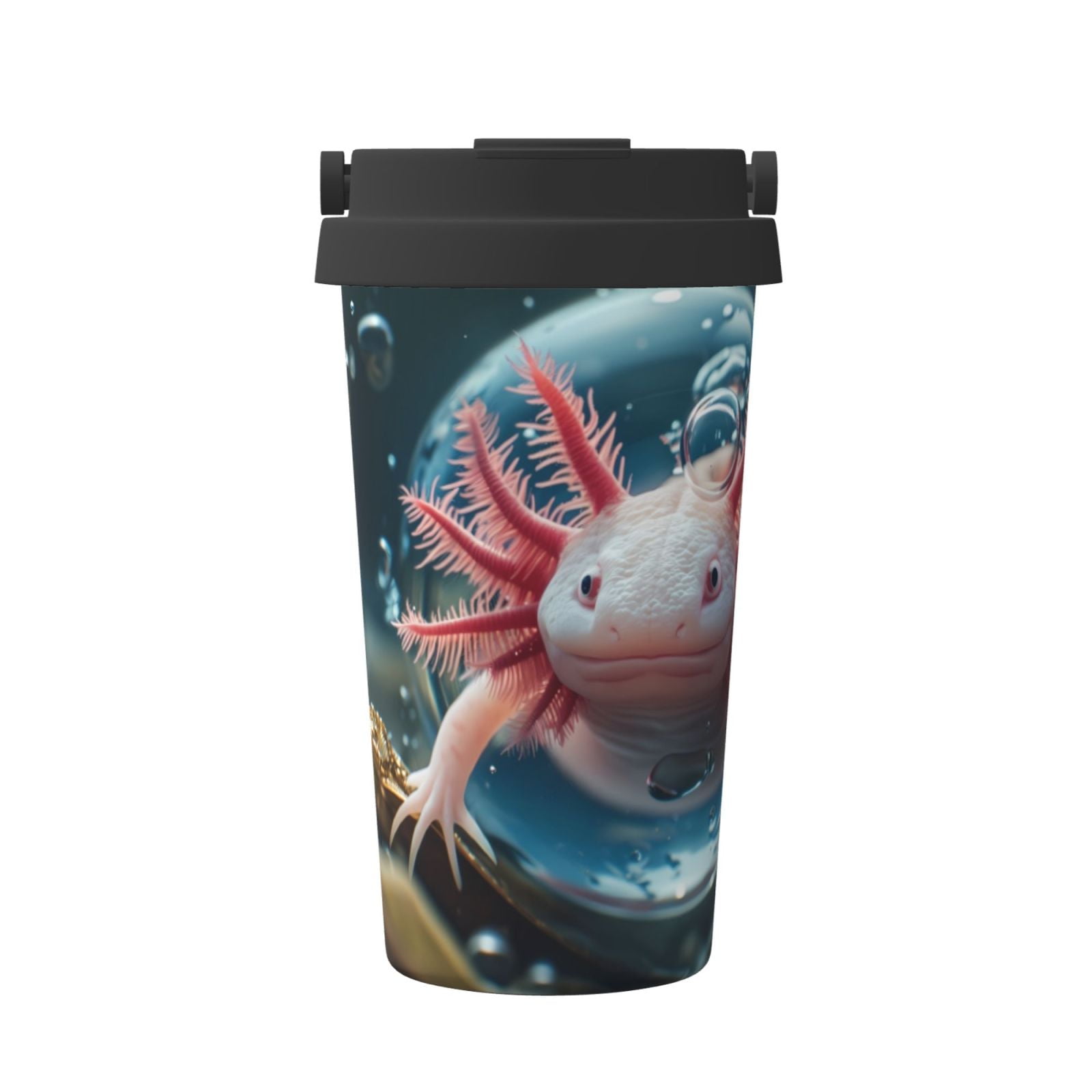 Coaee Bubbles Axolotl Fantasy for Carry Insulated Coffee Mug Insulated ...