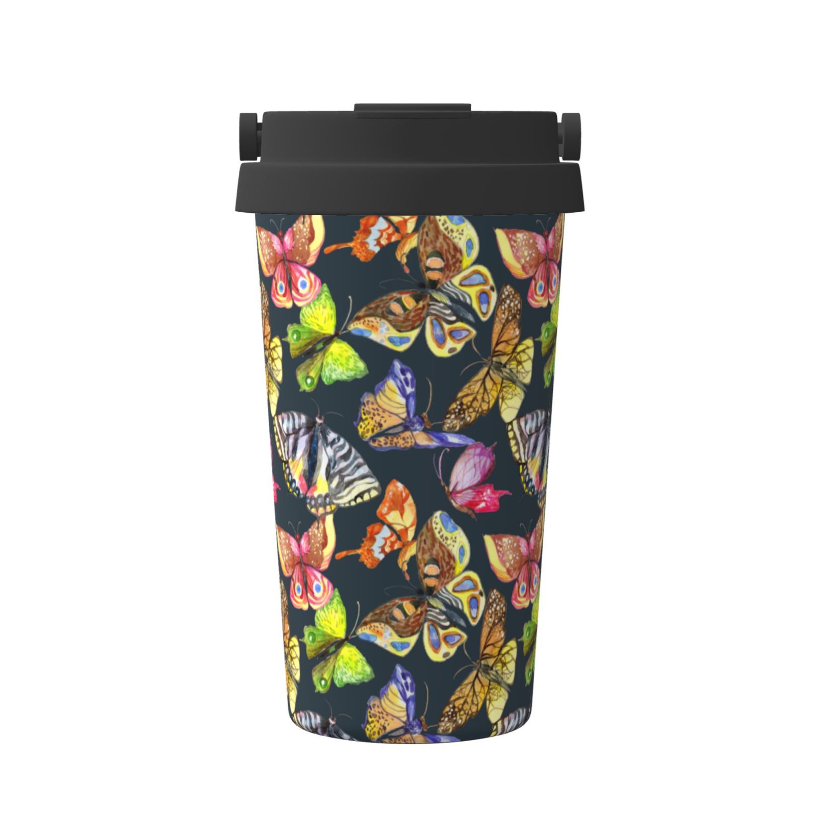Coaee Butterfly Wild Insect for Carry Insulated Coffee Mug Insulated ...