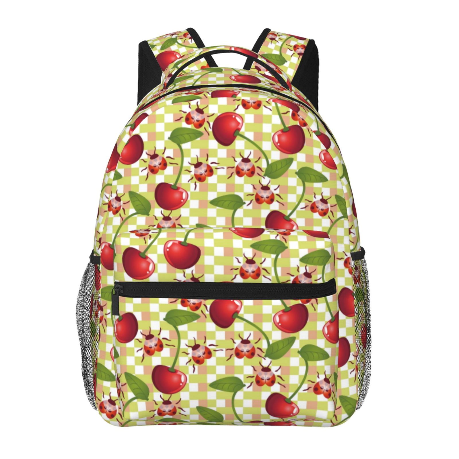 Coaee Cherries and Ladybirds for Casual Backpack for Men and Women ...