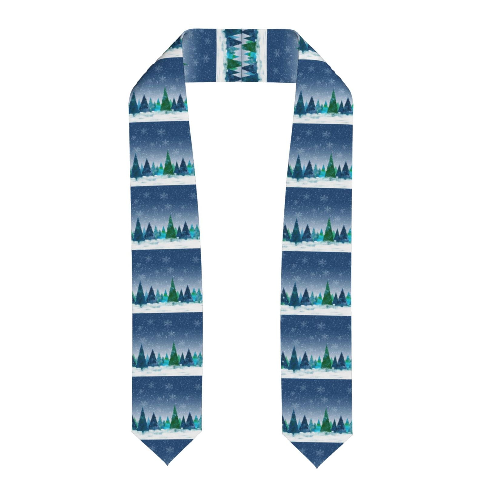Coaee Christmas Trees Graduation Stole, Unisex, 72" Long Graduation ...