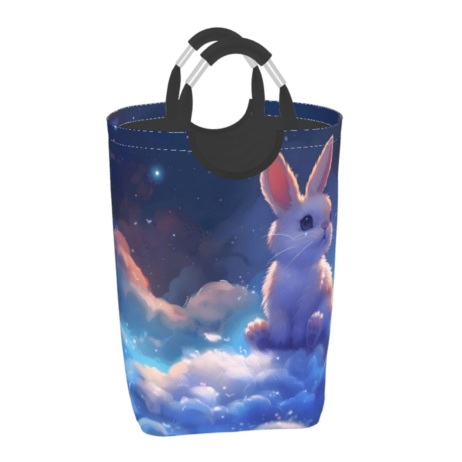 Coaee Cloud Cute Rabbit for 50L Laundry Baskets with Handles ...