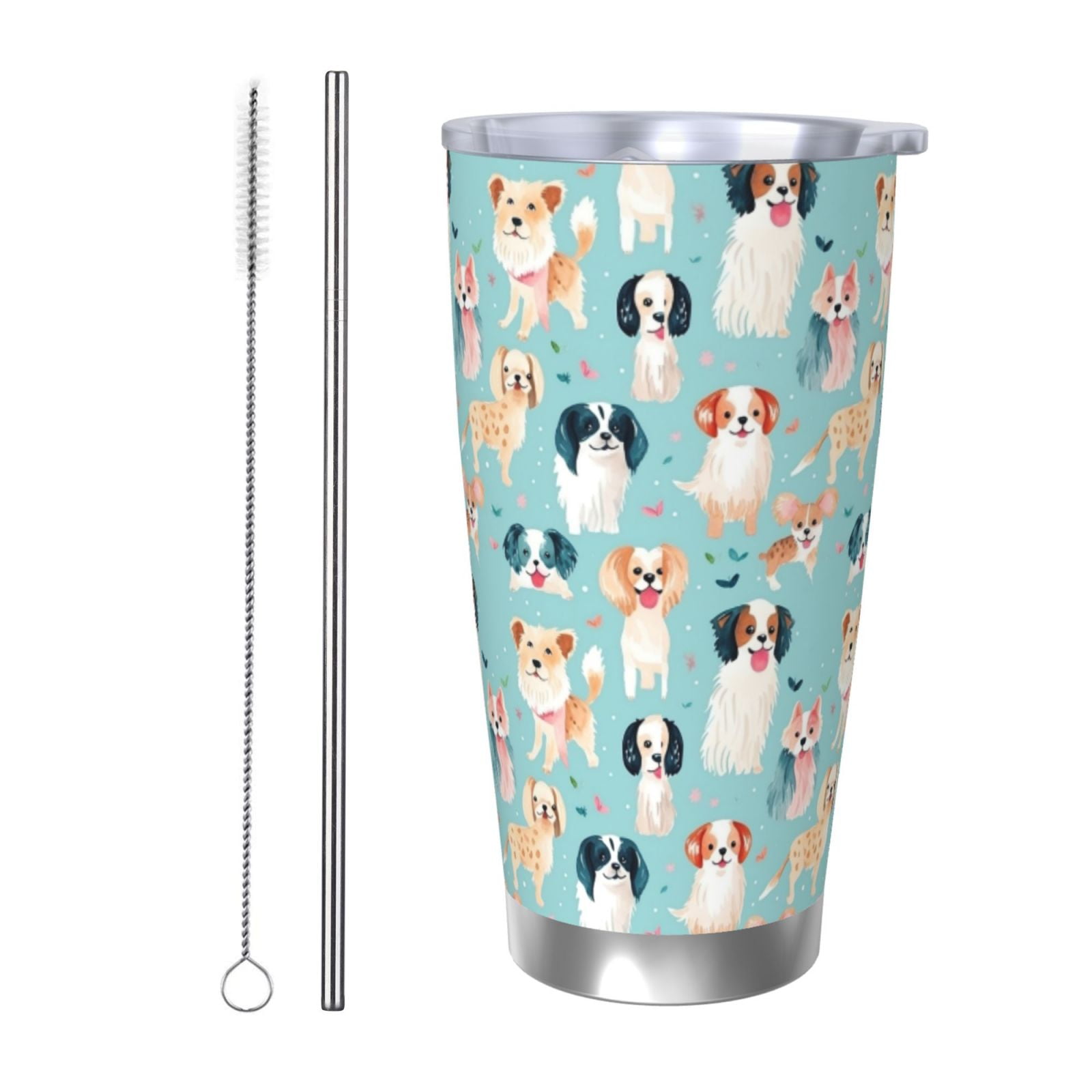 Coaee Colorful Dog for 20oz Insulated Kettle Water Bottle For Running ...