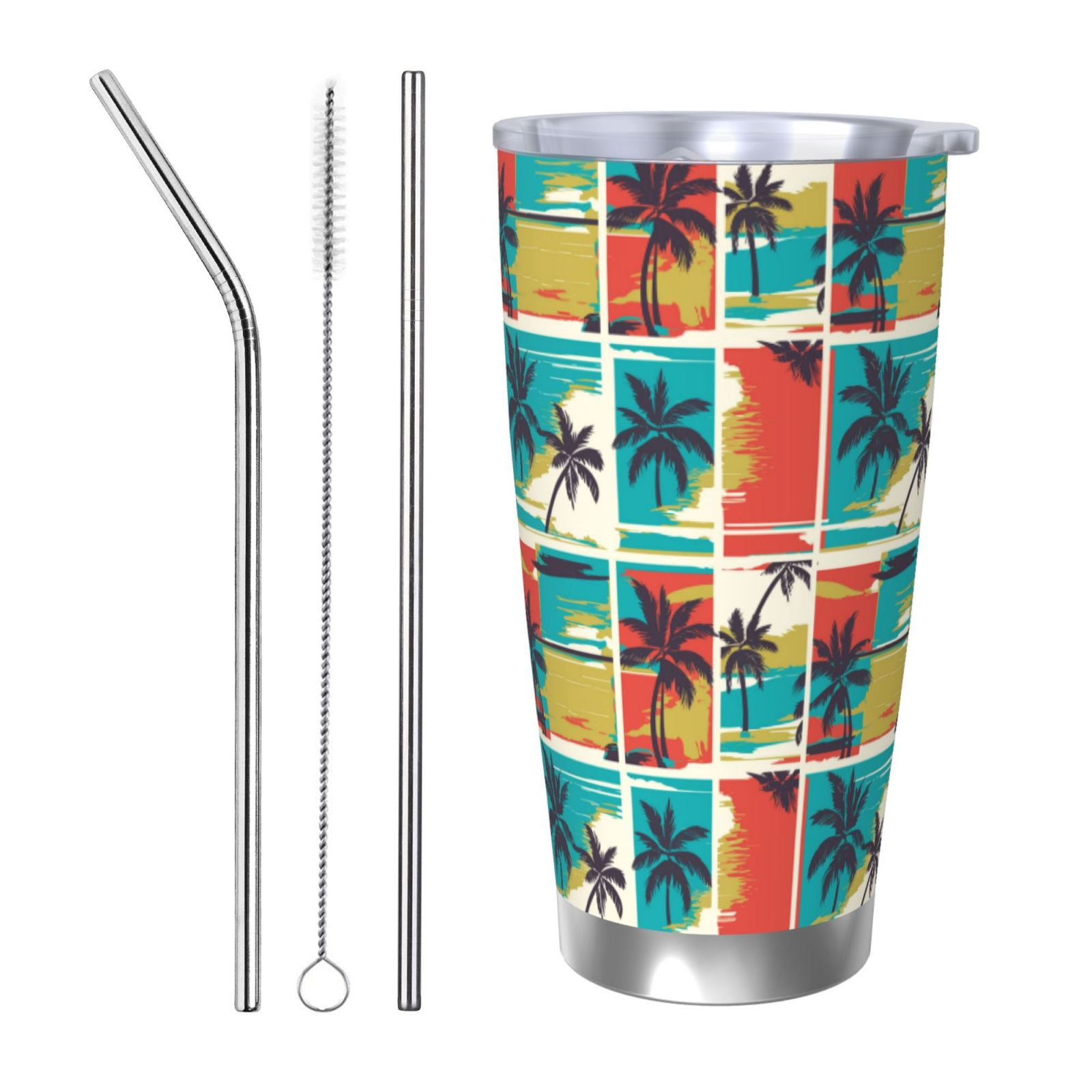 Coaee Colorful Hawaii Palms for 20oz Insulated Kettle Water Bottle For ...