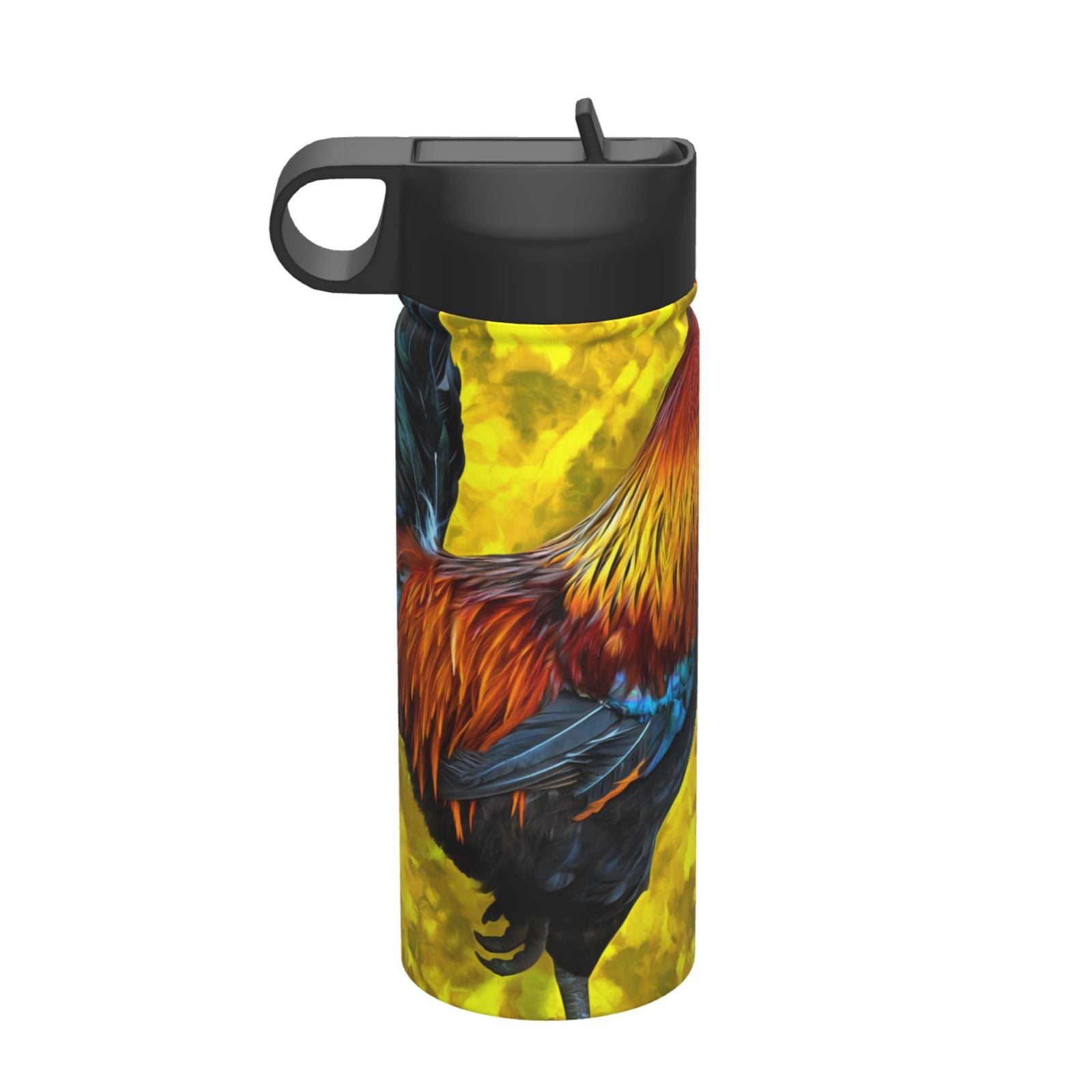 Coaee Colorful Rooster for 18oz Insulated Kettle With Straw Insulated ...