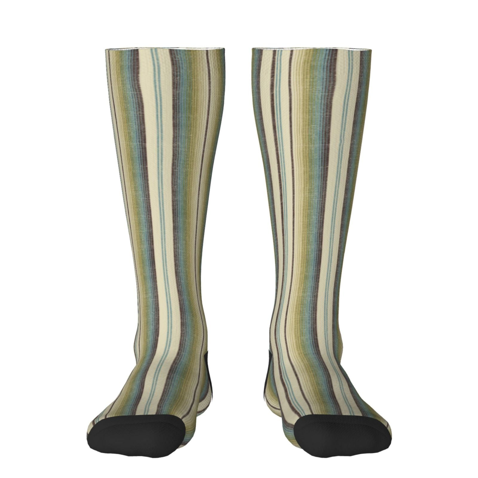 Coaee Colourful stripes Socks, Stylish Sports High Socks Breathable ...