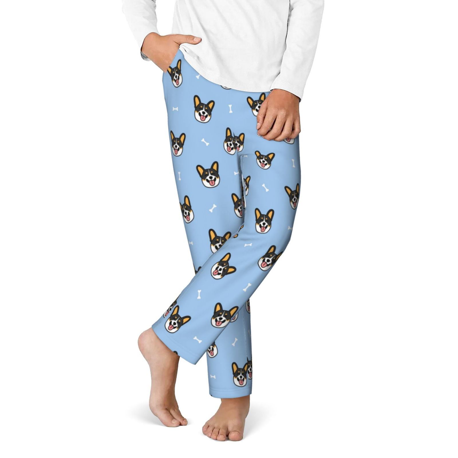Coaee Corgi Dog for Teen lounge pants Comfortable Lounge Long Pants ...