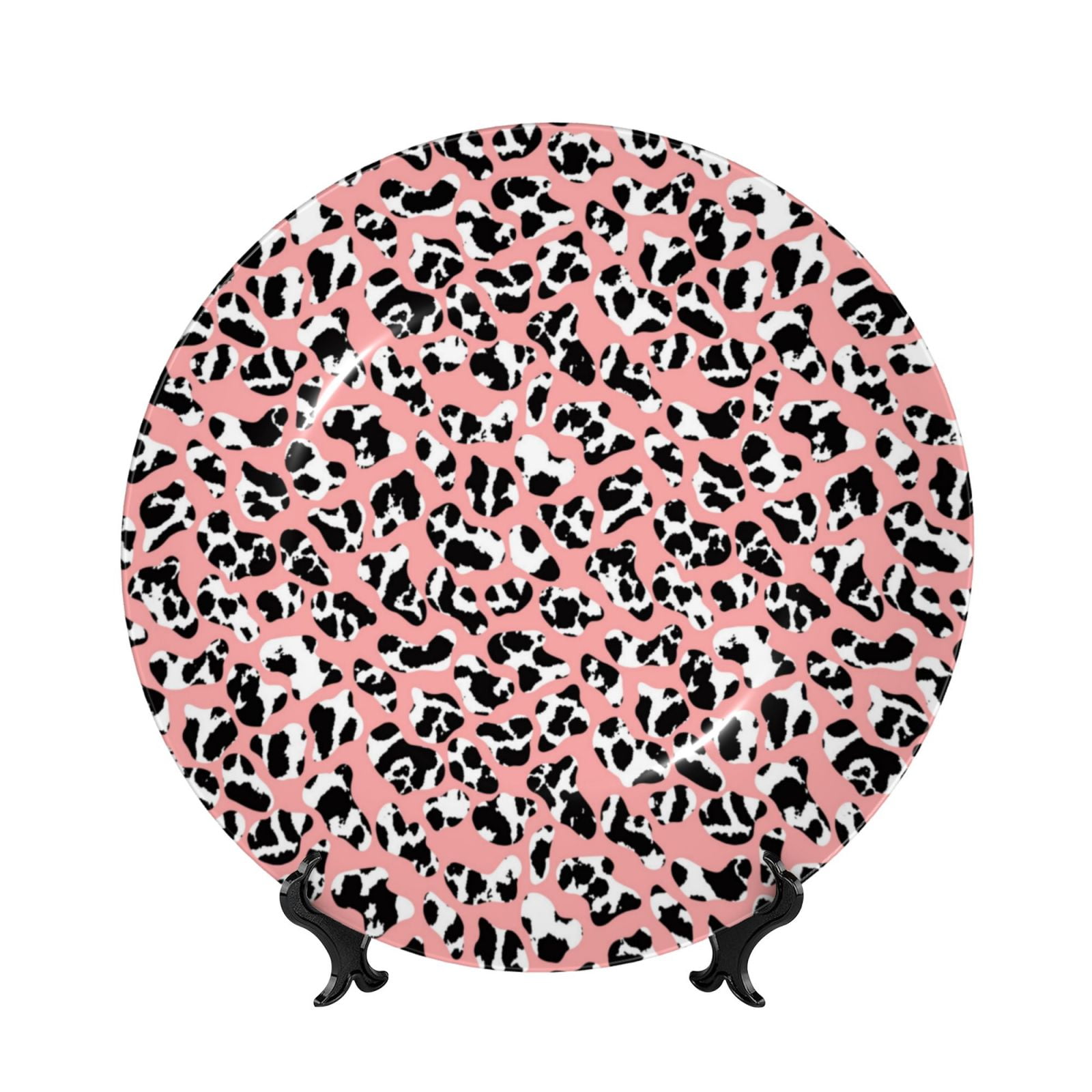 Coaee Cow Animal Skin for Bone China Decorative Plate Decorative Plate ...
