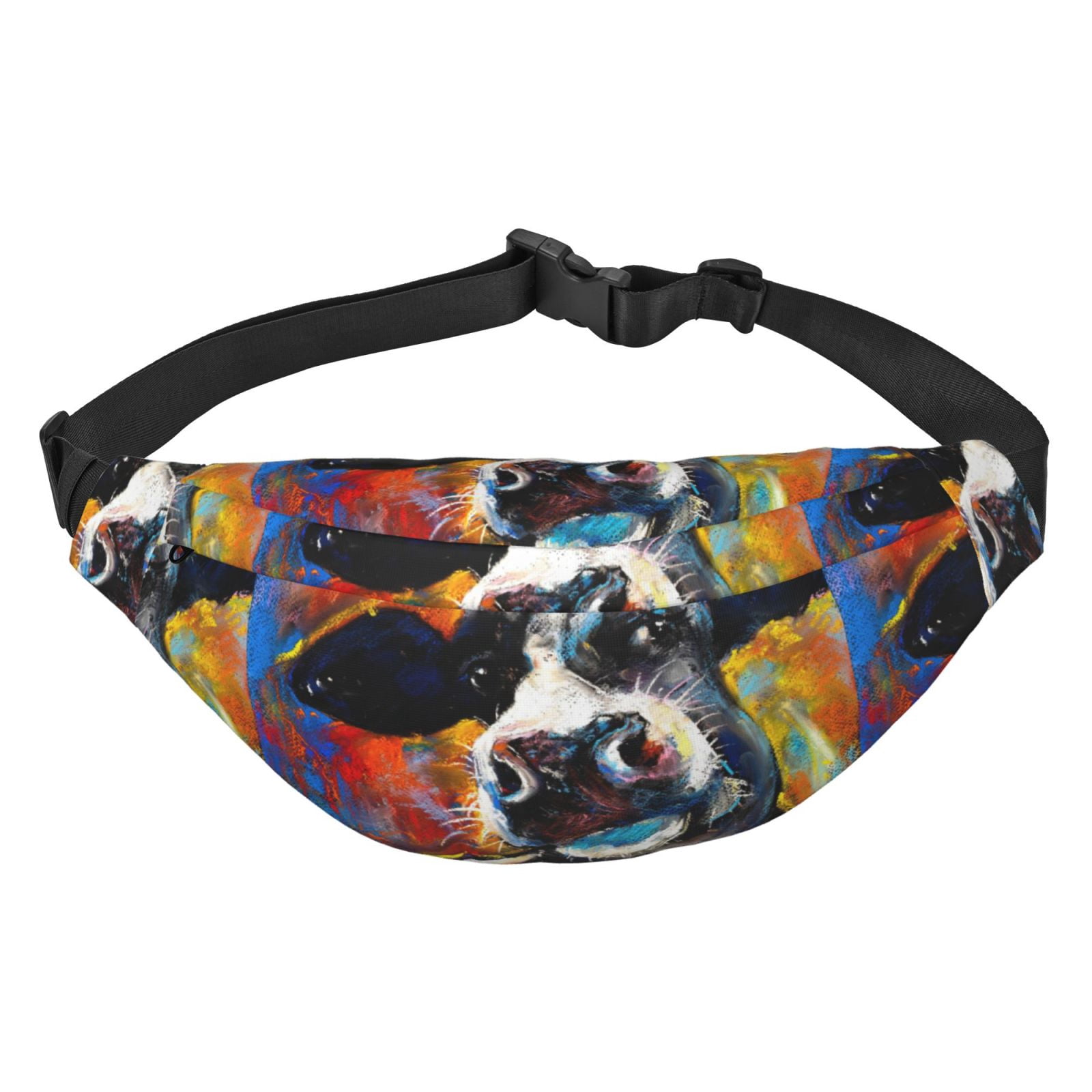 Coaee Cow Fanny Pack for Men Women, Large Crossbody Fanny Pack with ...
