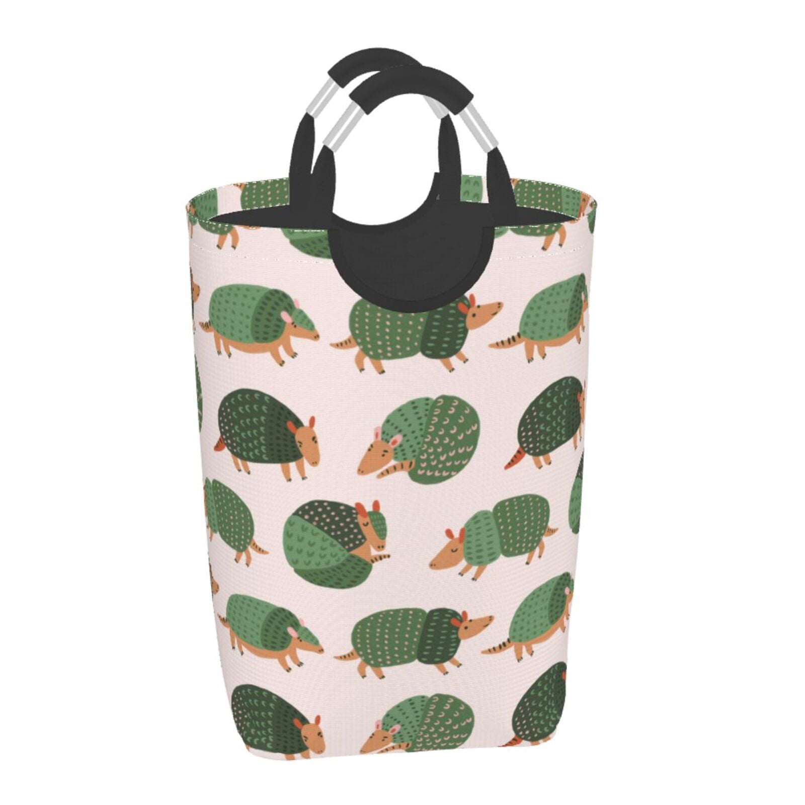 Coaee Cute Armadillo for 50L Laundry Baskets with Handles, Collapsible ...