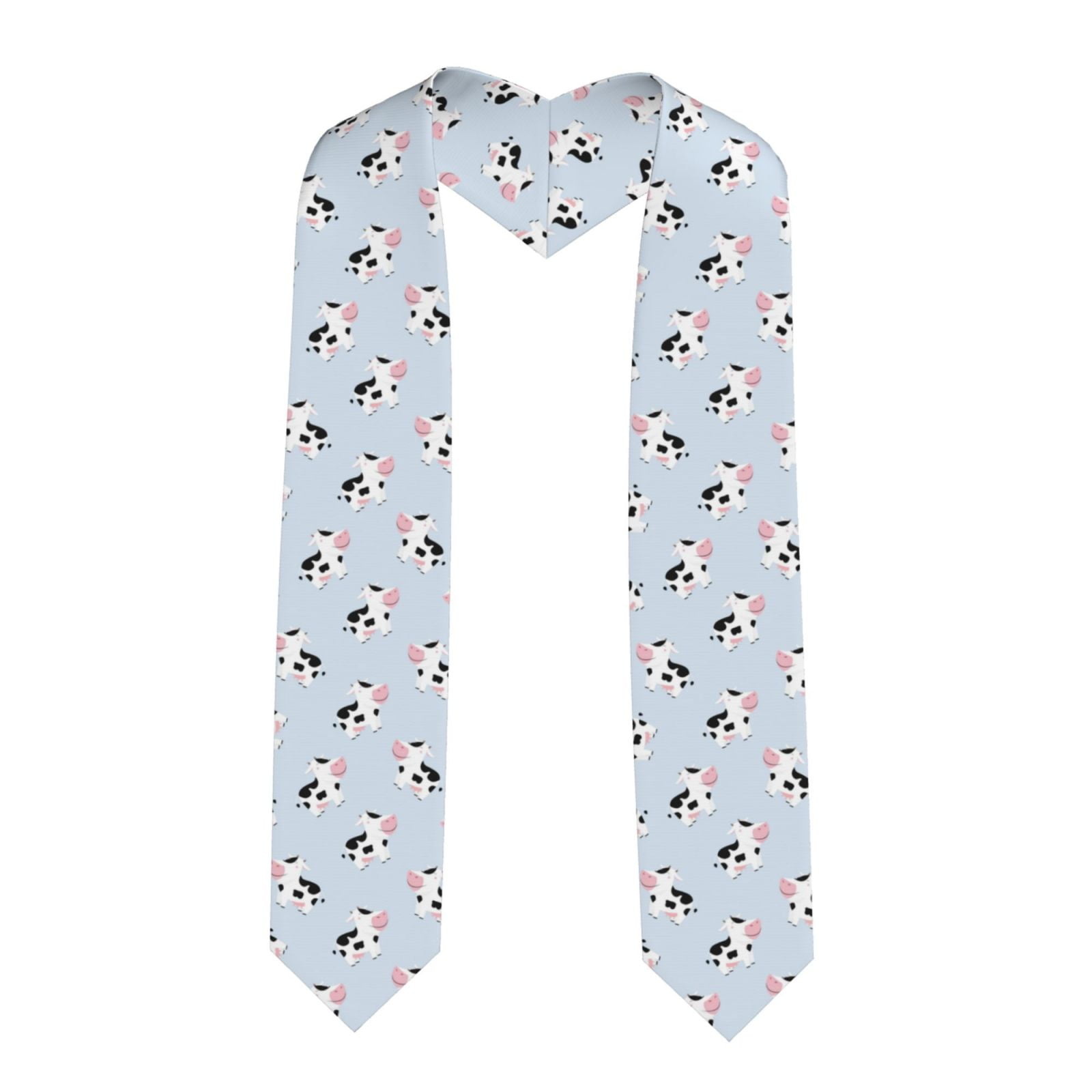 Coaee Cute Farm Cow Graduation Stole, Unisex, 72" Long Graduation Stole ...