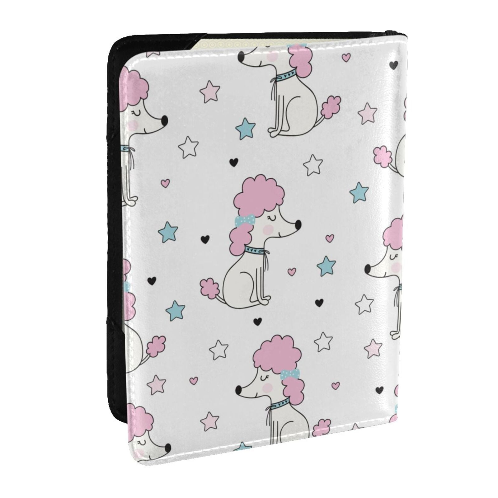 Coaee Cute Poodle Dog for Premium 4.5 x 6.5 Inch Passport Holder ...