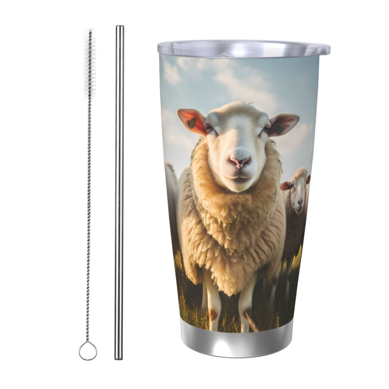 Coaee Cute Prairie Sheep Herd for 20oz Insulated Kettle Water Bottle ...