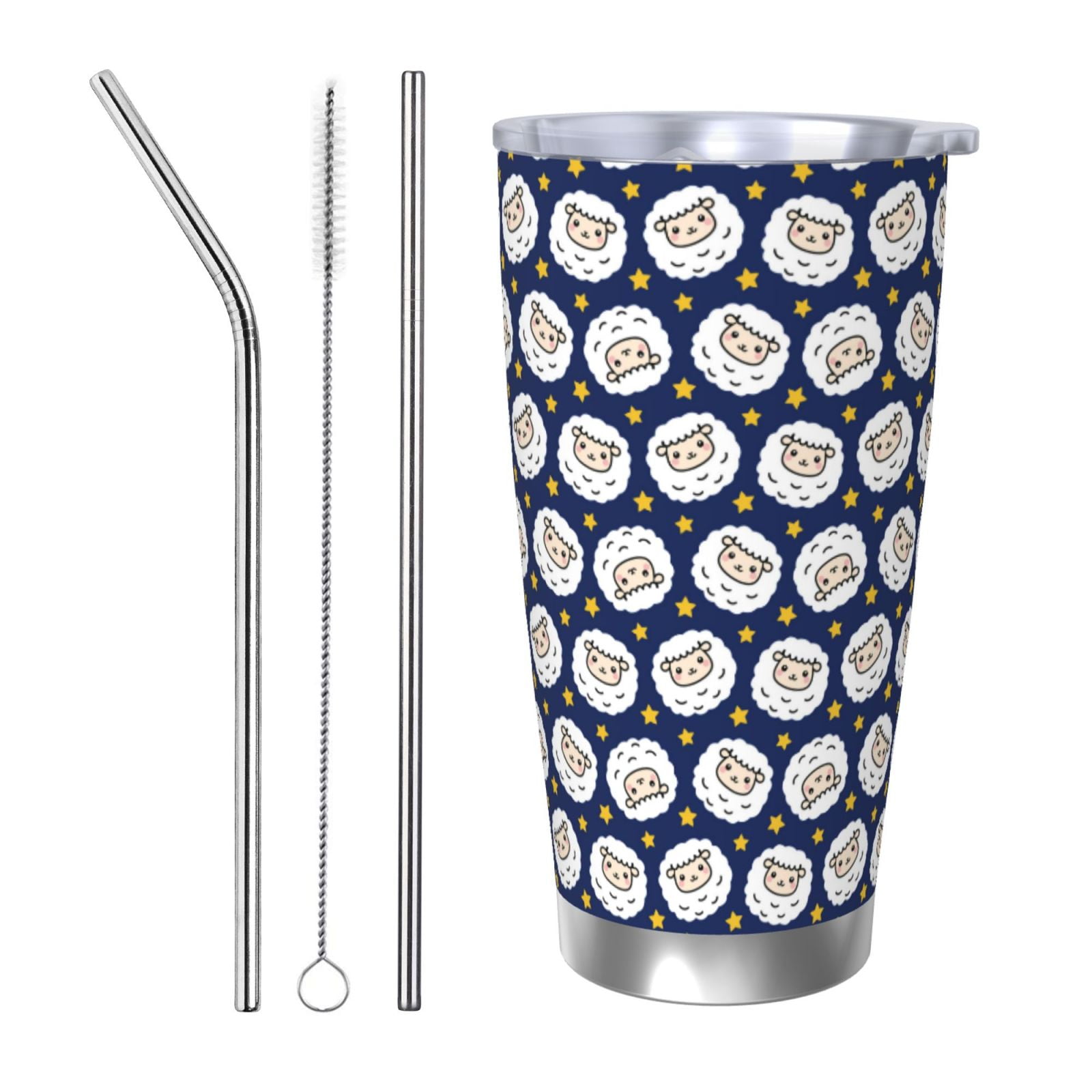 Coaee Cute Sheep With Star for 20oz Insulated Kettle Water Bottle For ...