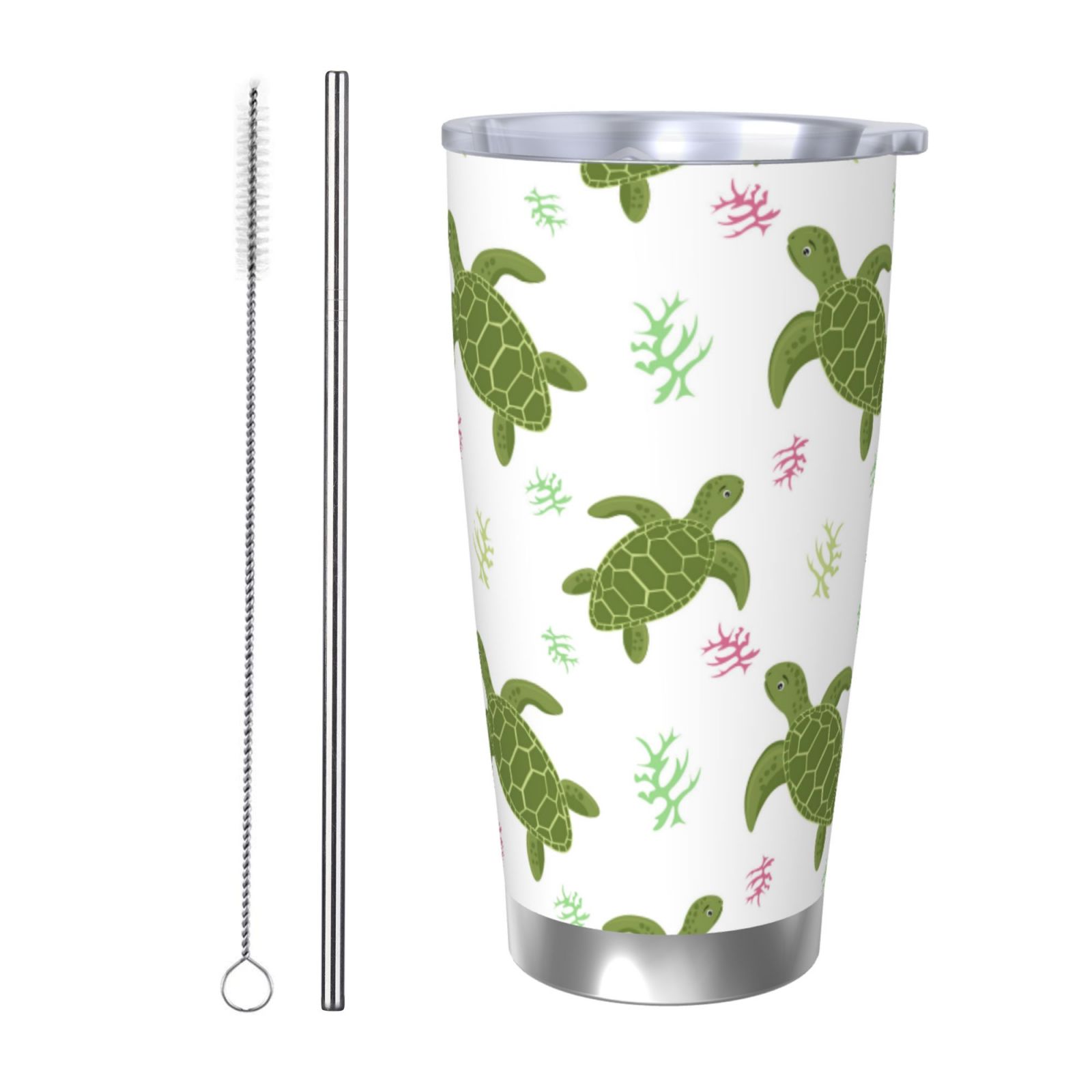 Coaee Cute Turtle for 20oz Insulated Kettle Water Bottle For Running ...