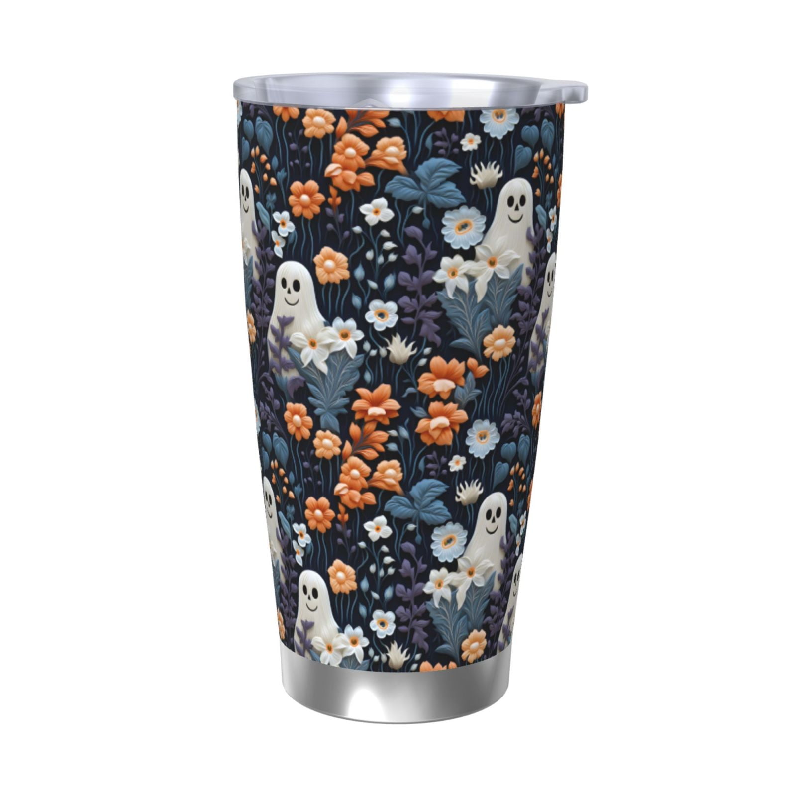 Coaee Cute ghost in the flowers for 20oz Insulated Kettle Water Bottle ...