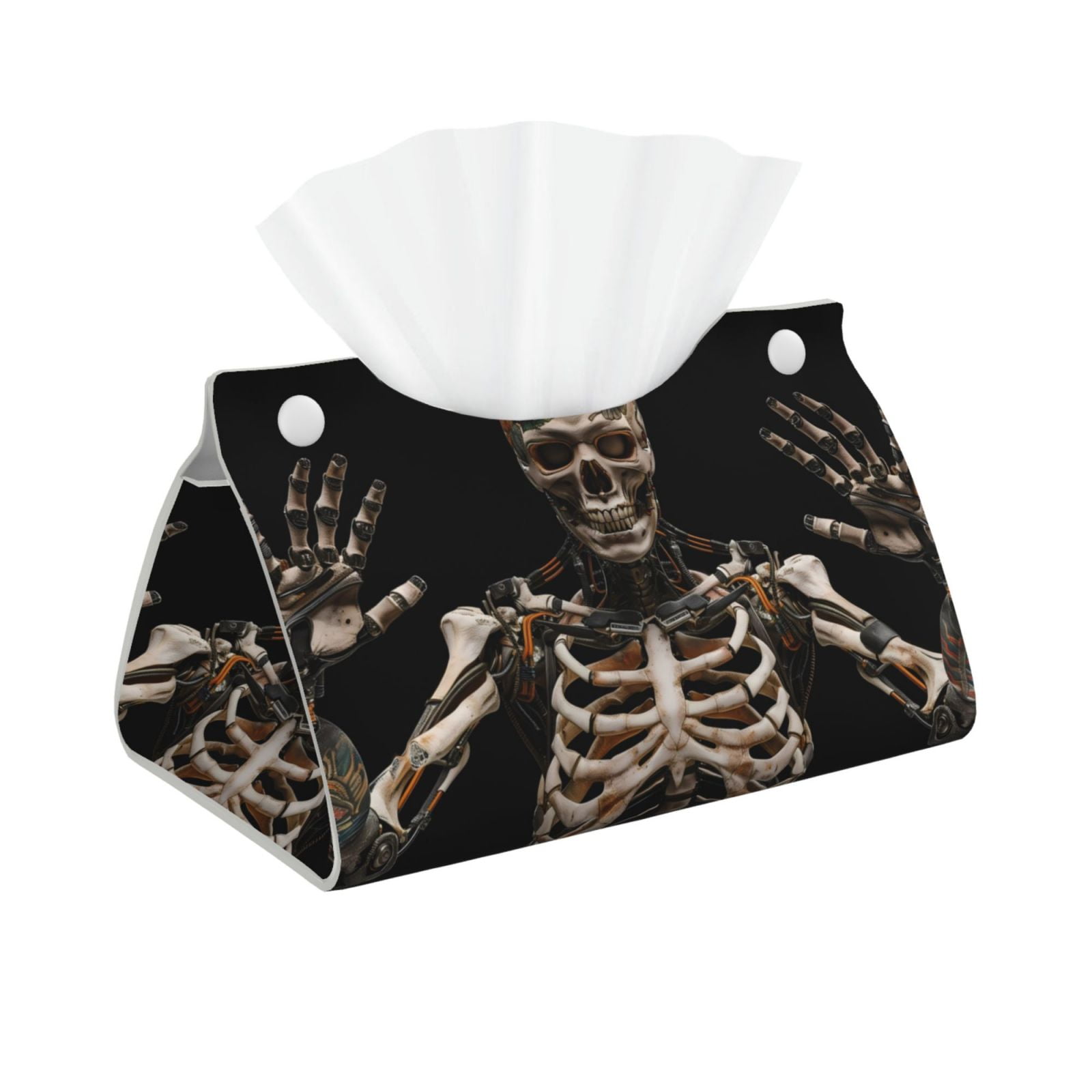 Coaee Cyber Skeleton With Tattoos for Large Tissue Box Cover ...