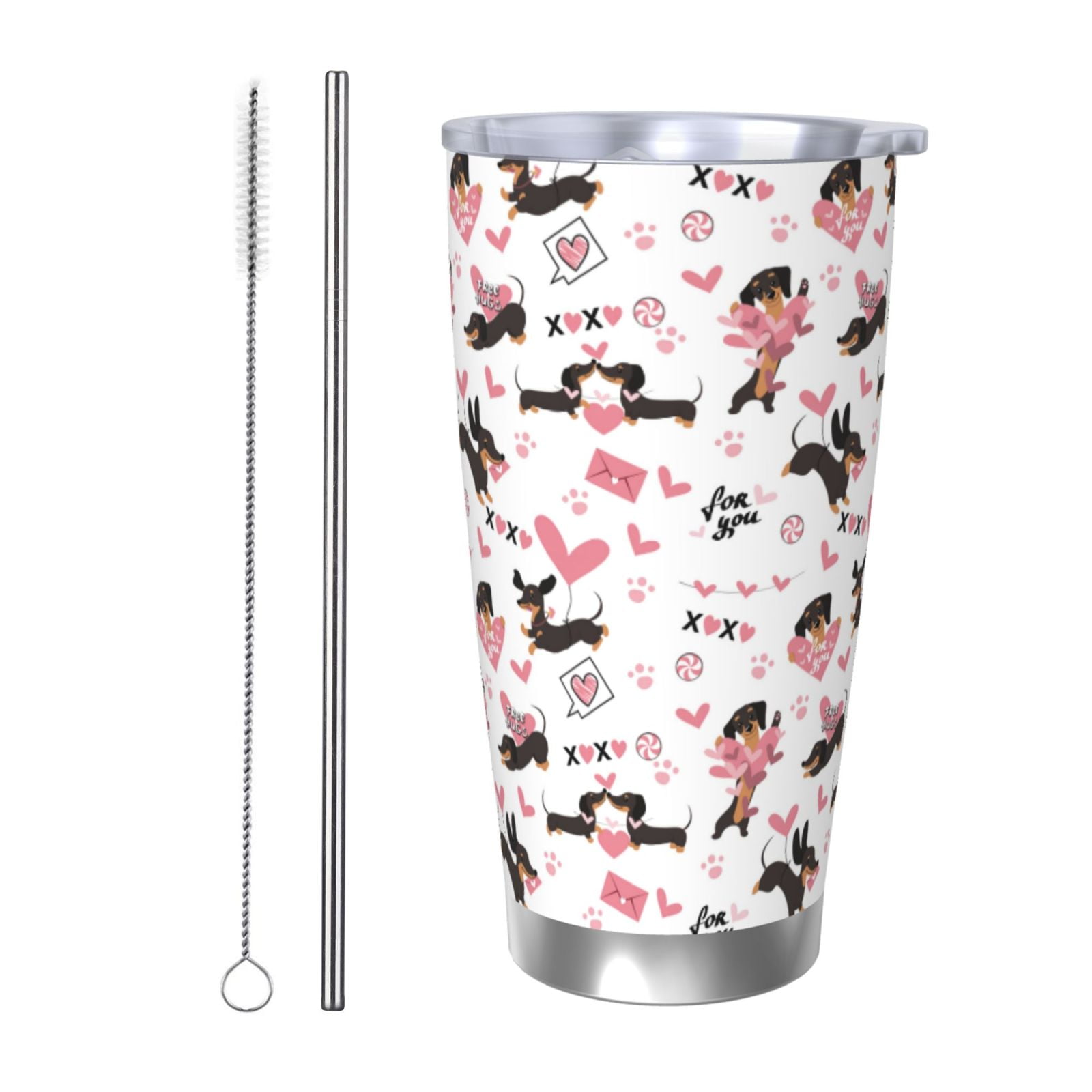 Coaee Dachshund Dog Puppy for 20oz Insulated Kettle Water Bottle For ...