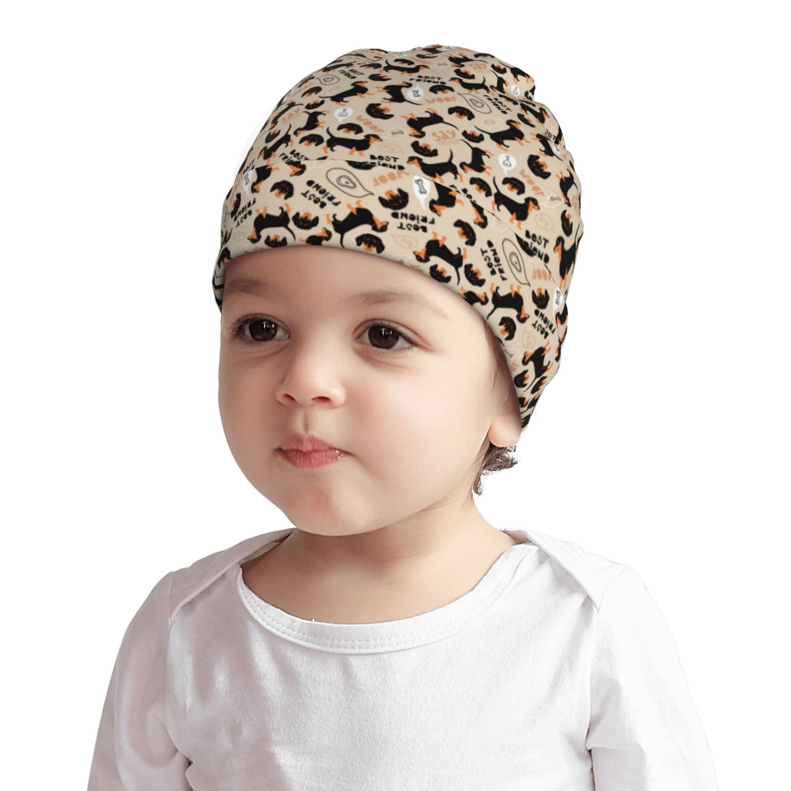 Coaee Dachshund Dog Puppy for Baby Beanie Hat Newborn Toddler Cotton ...
