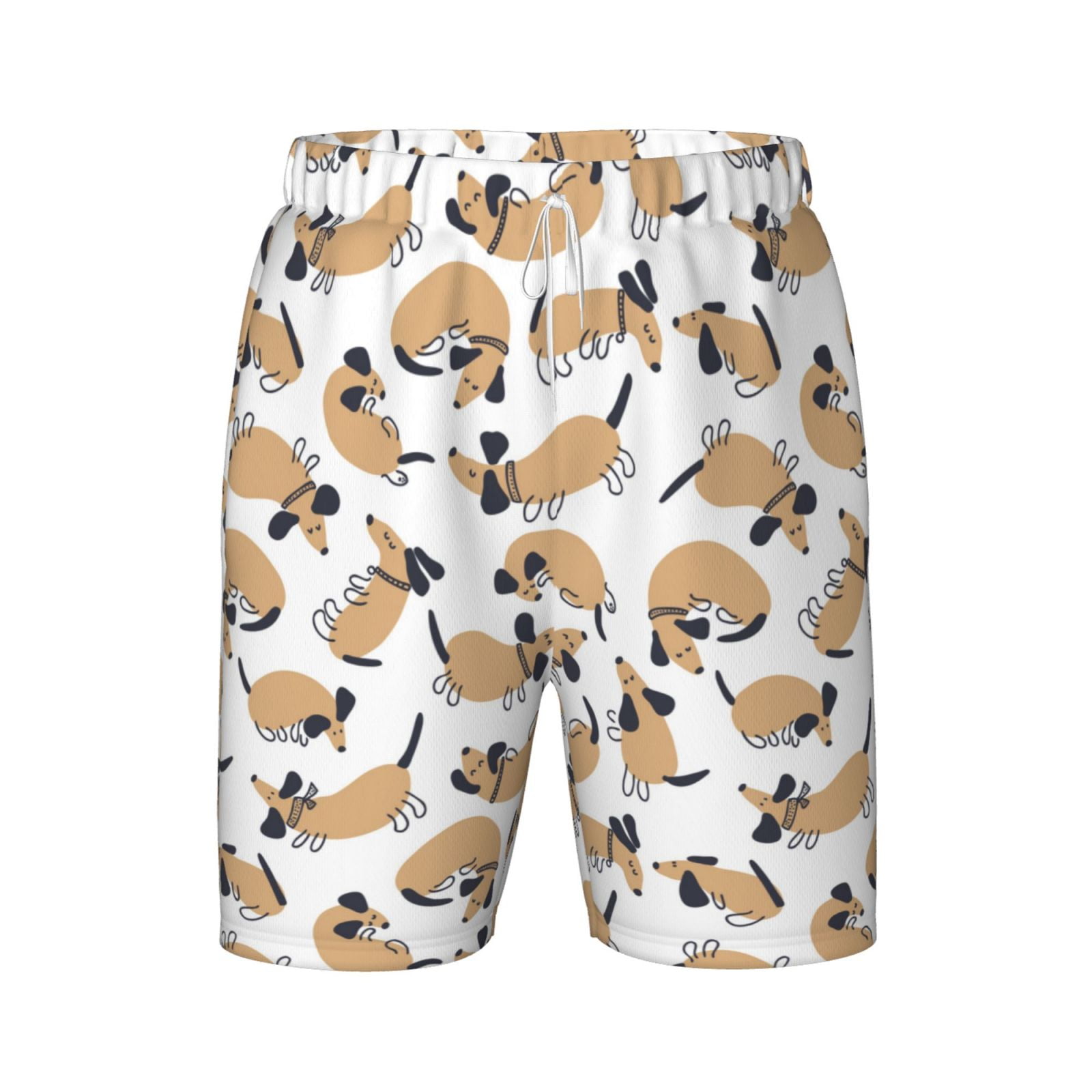 Coaee Dachshund Dog Puppy for Boys Swim Trunks Compression Liner Swim ...