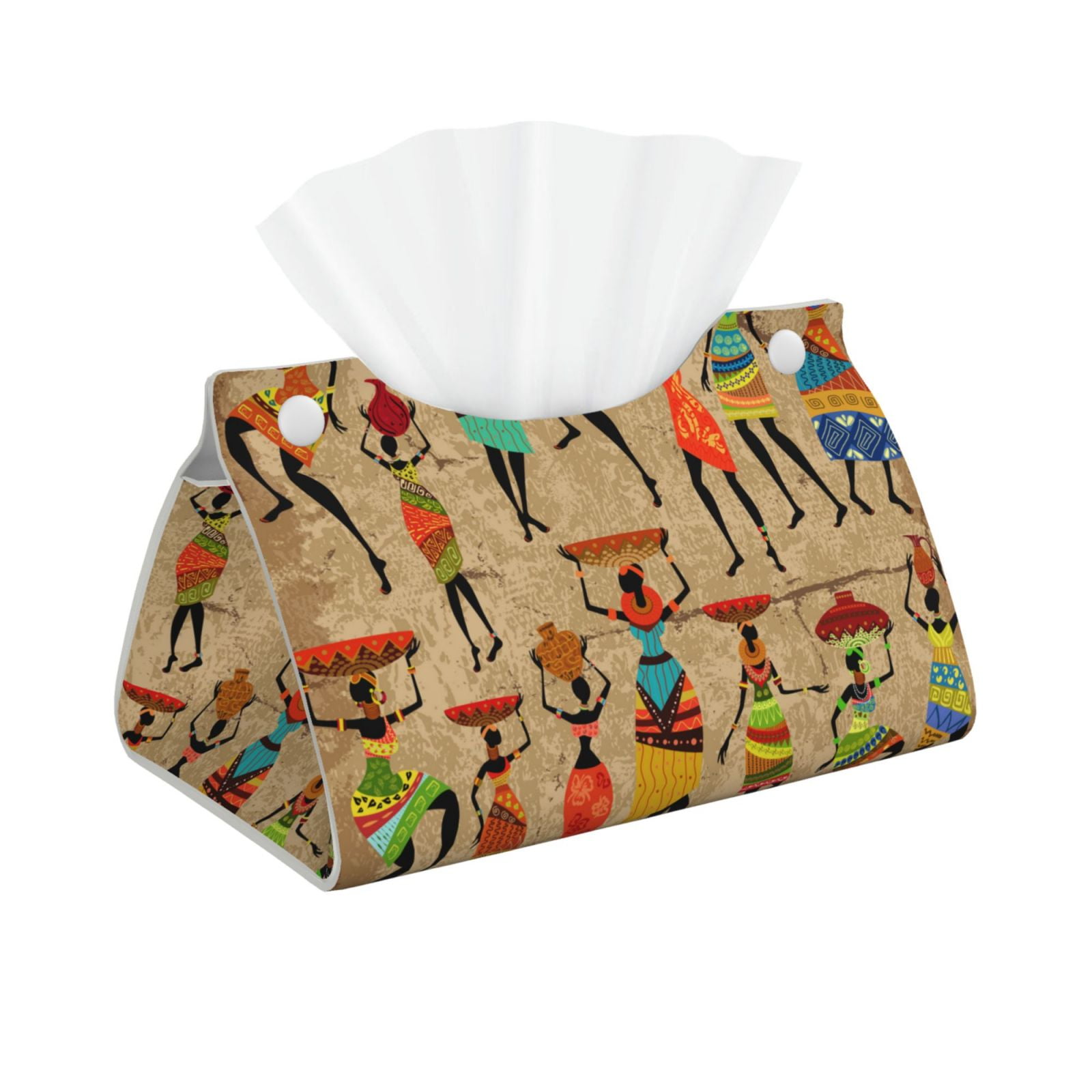 Coaee Dancing African Women for Large Tissue Box Cover Rectangular for ...