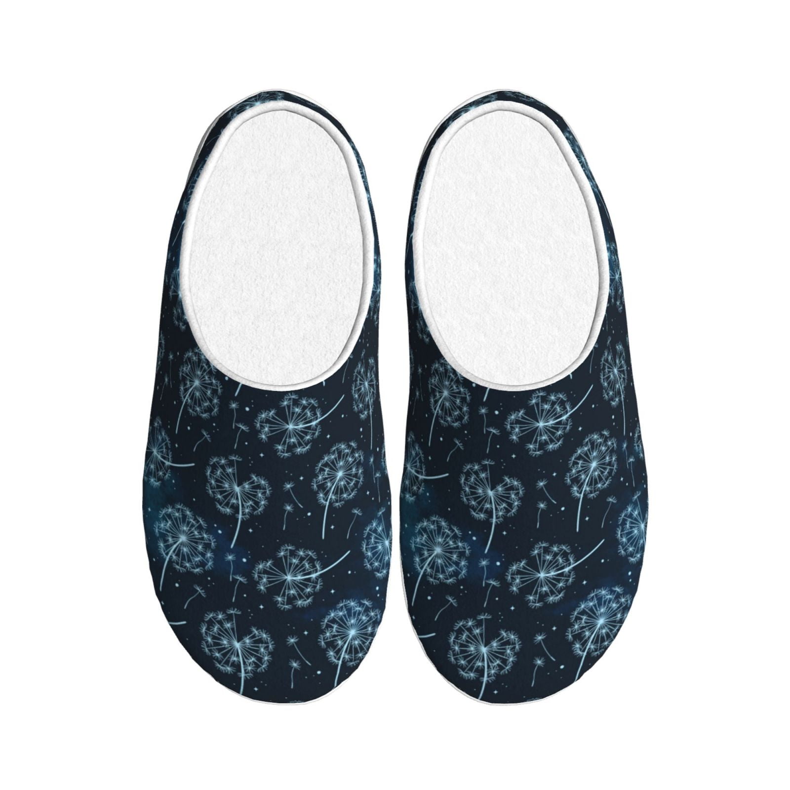 Coaee Dandelions for Mens Slippers Indoor Slip On Shoes Slippers for ...
