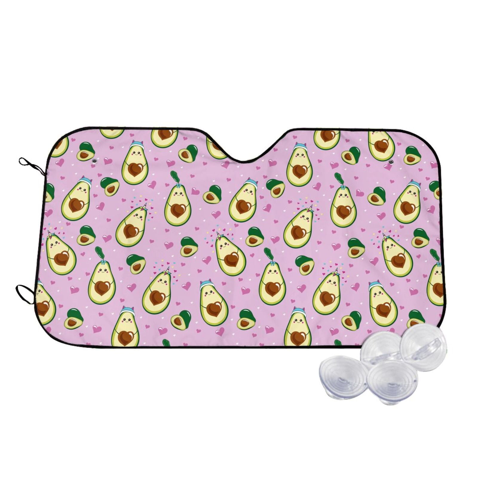Coaee Different Avocados Car Windshield Sunshade,Uv Rays Sun Visor ...