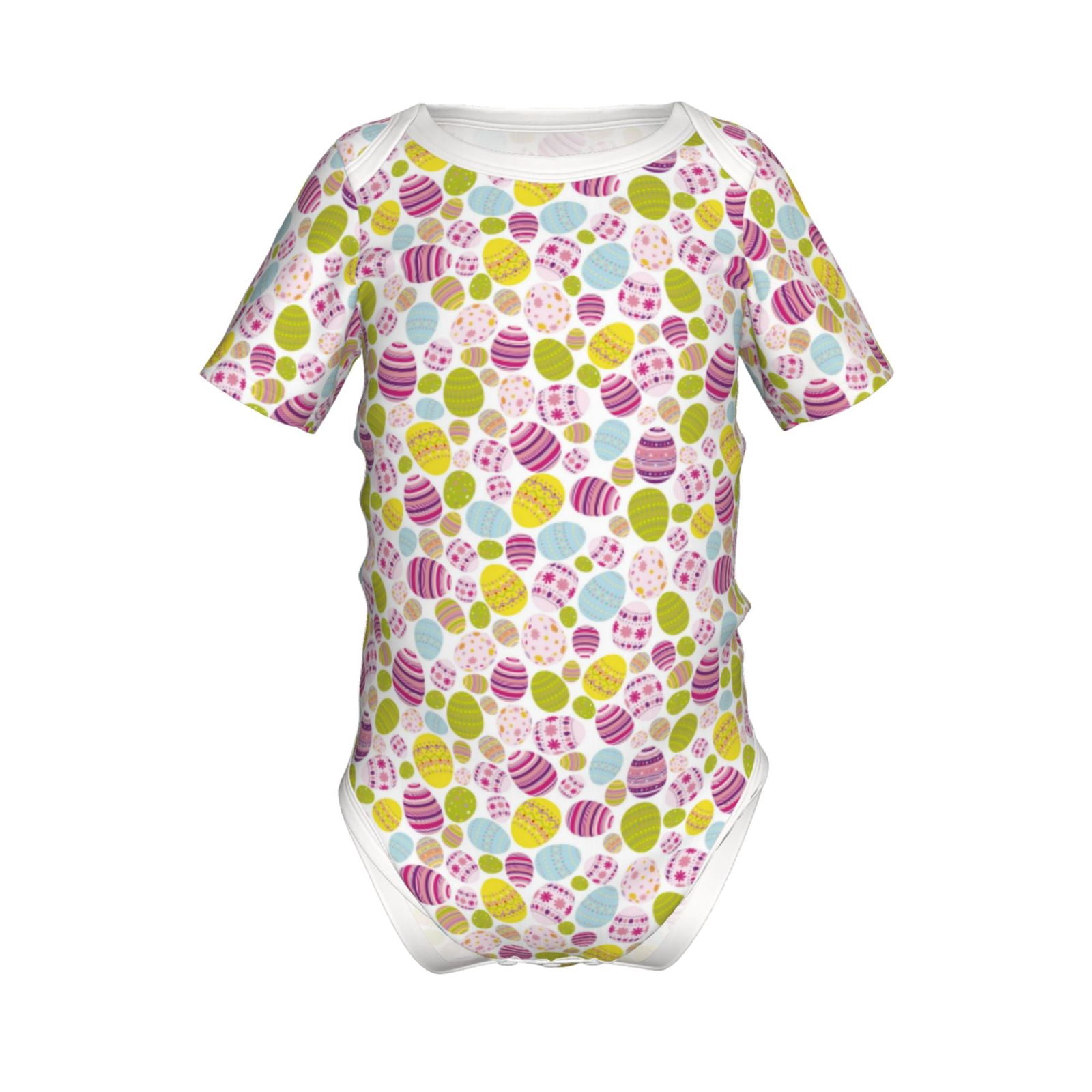 Coaee Easter Egg for Soft Baby Short-Sleeve Bodysuit Baby Climbing ...