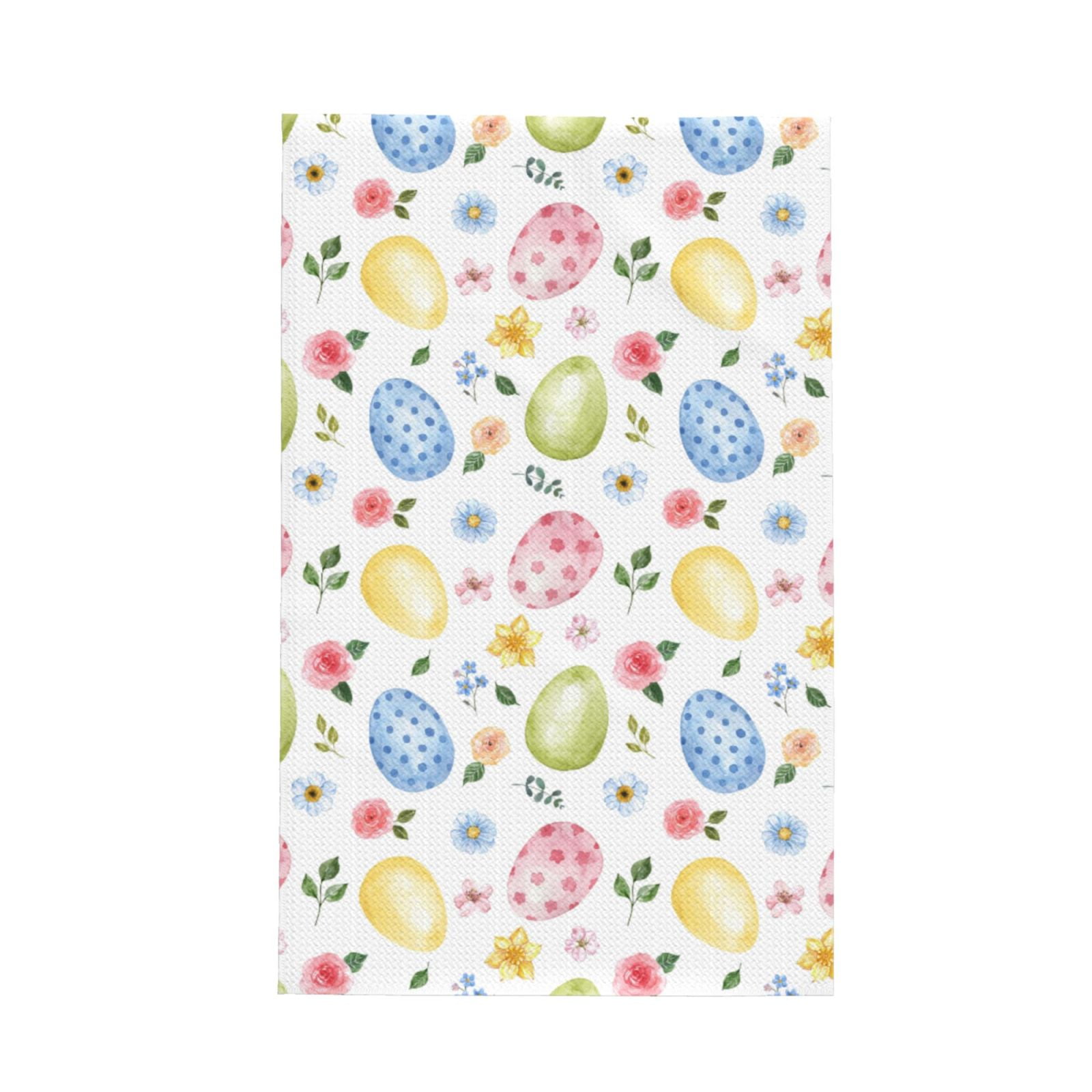 Coaee Easter Egg3 for Waffle Towels Dish Towels for Kitchen Kitchen ...