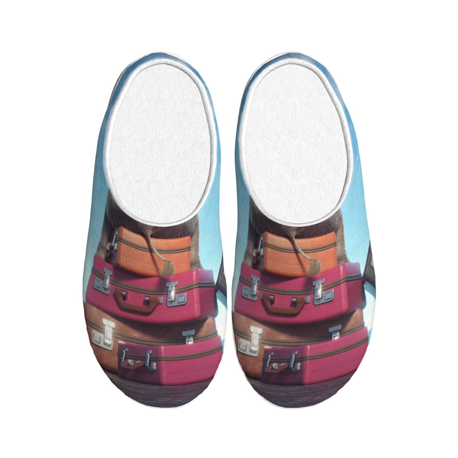 Coaee Elephant Sits for Mens Slippers Indoor Slip On Shoes Slippers for ...