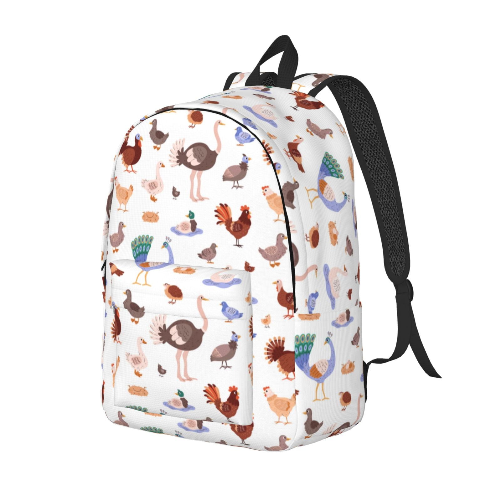 Coaee Farm Birds Goose for Canvas Backpack for Hiking, Camping ...