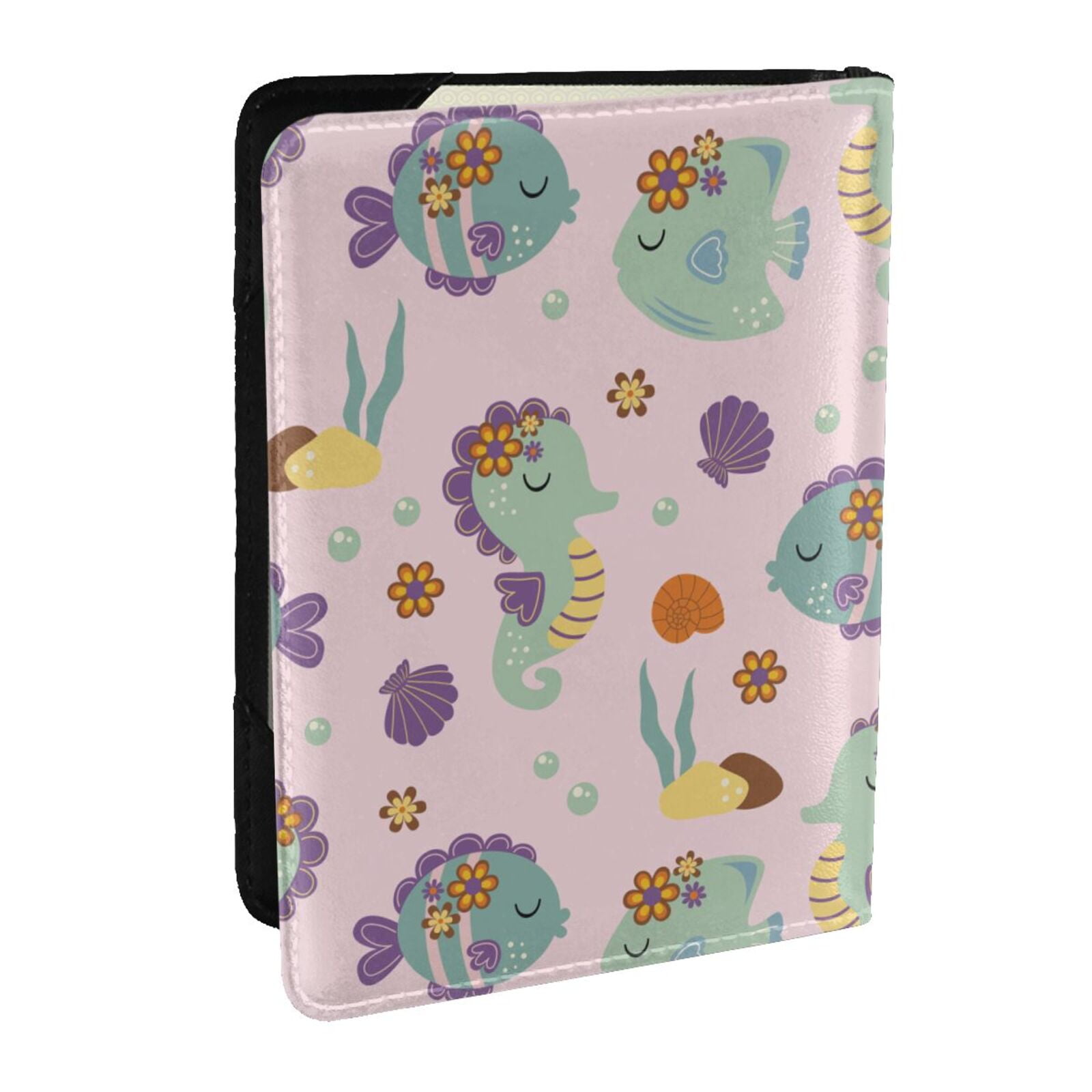 Coaee Fish Seahorse for Premium 4.5 x 6.5 Inch Passport Holder Passport ...