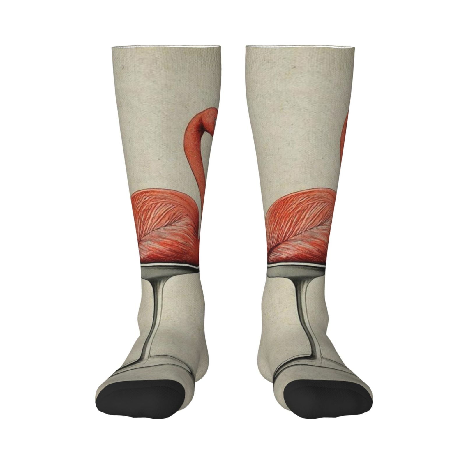 Coaee Flamingo Sitting On Chair for Socks Compression Socks for Women ...
