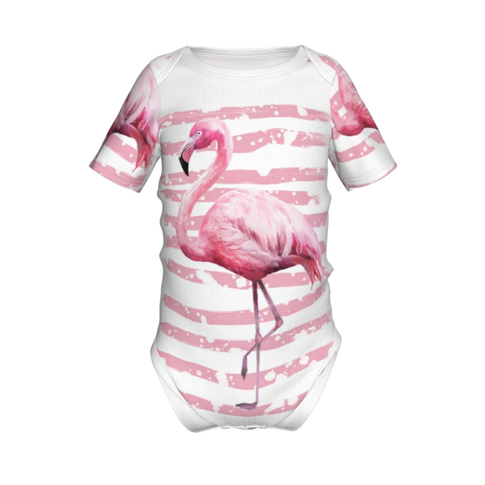Coaee Flamingo for Soft Baby Short-Sleeve Bodysuit Baby Climbing ...
