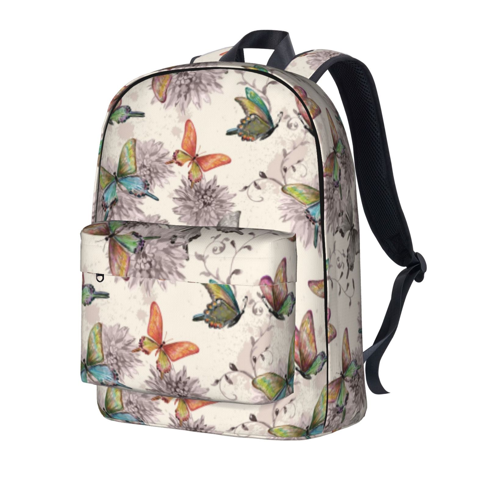 Coaee Flying Butterflies-1 for Classical Basic Travel Backpack For Men ...