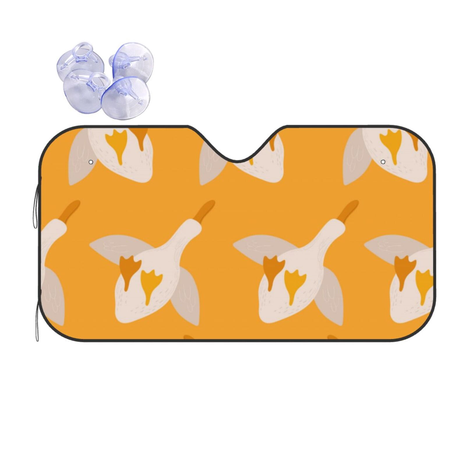 Coaee Flying Ducks Print Car Sunshade Windshield Sun Shade Reflect UV ...