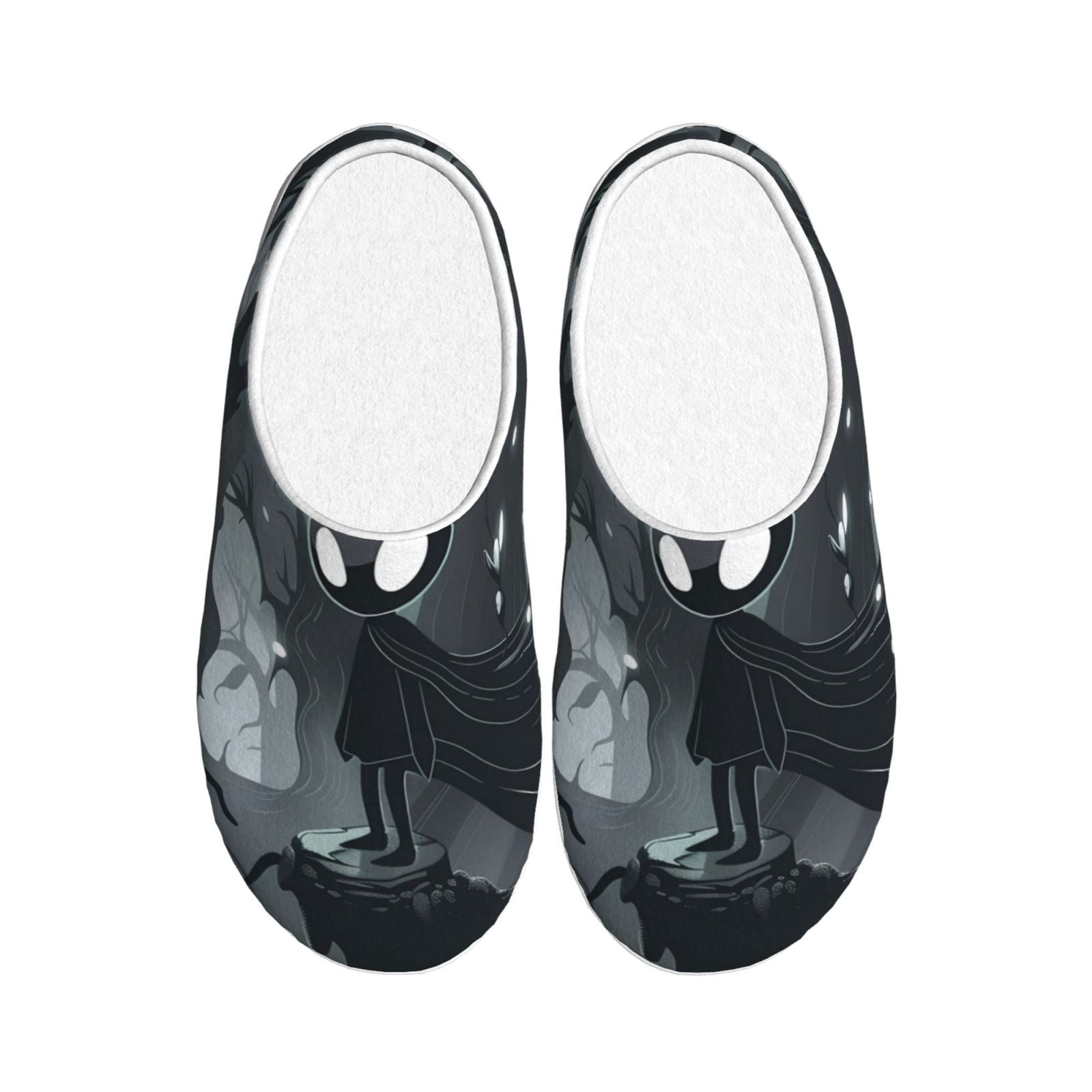 Coaee Forest Black Ghost Warrior for Mens Slippers Indoor Slip On Shoes ...