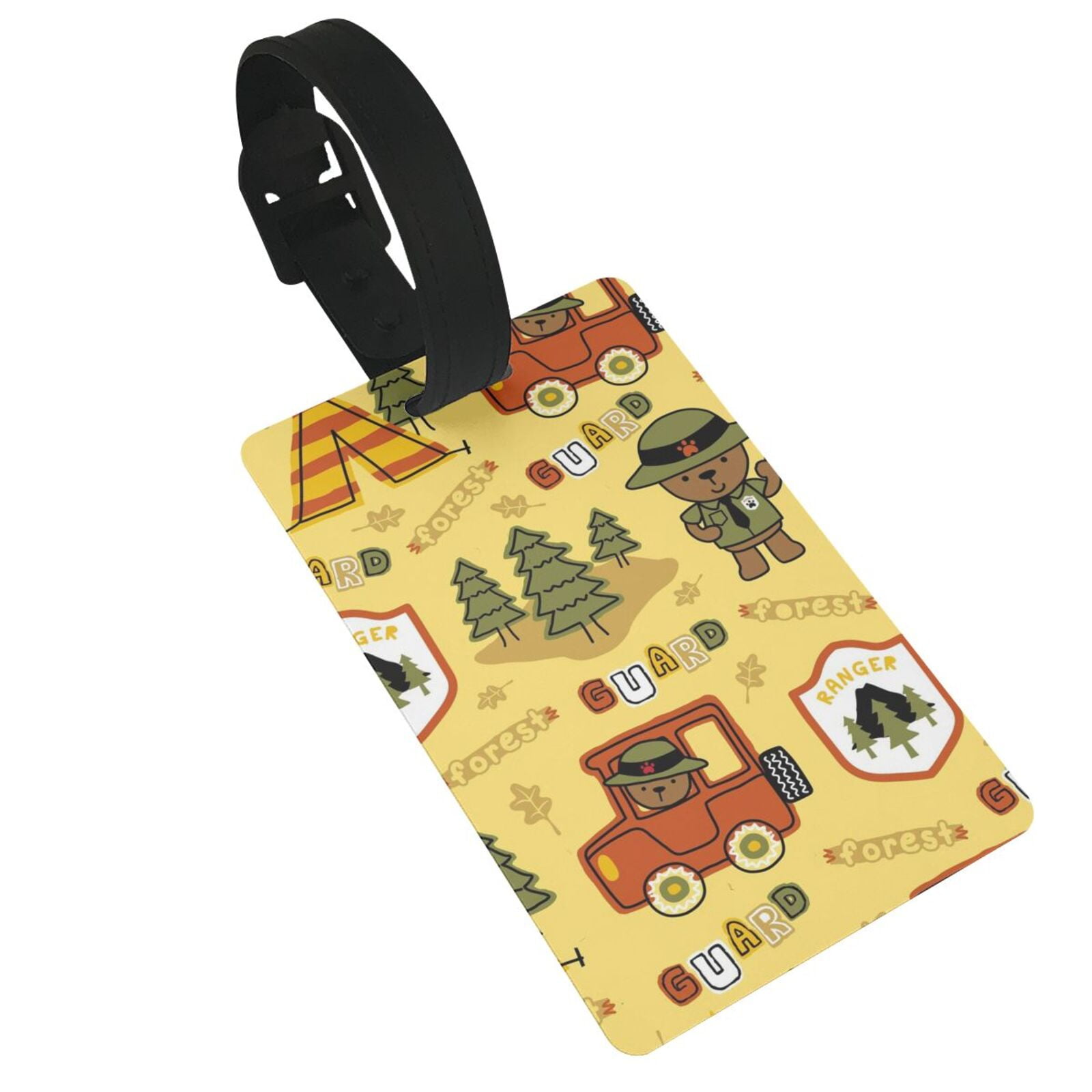 Coaee Forest Guard Luggage Tag Schoolbag Tag with Name ID Card Can ...