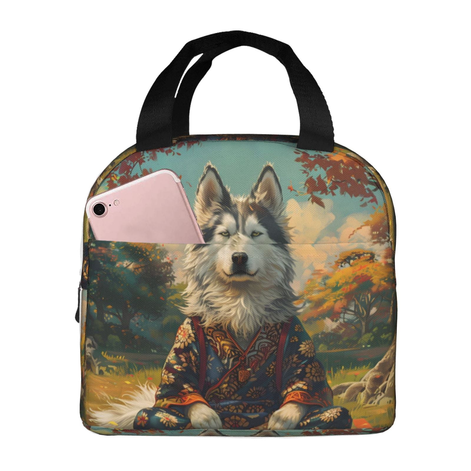 Coaee Forest Maple Leaf Husky for Reusable Thermal Soft Leakproof Lunch ...