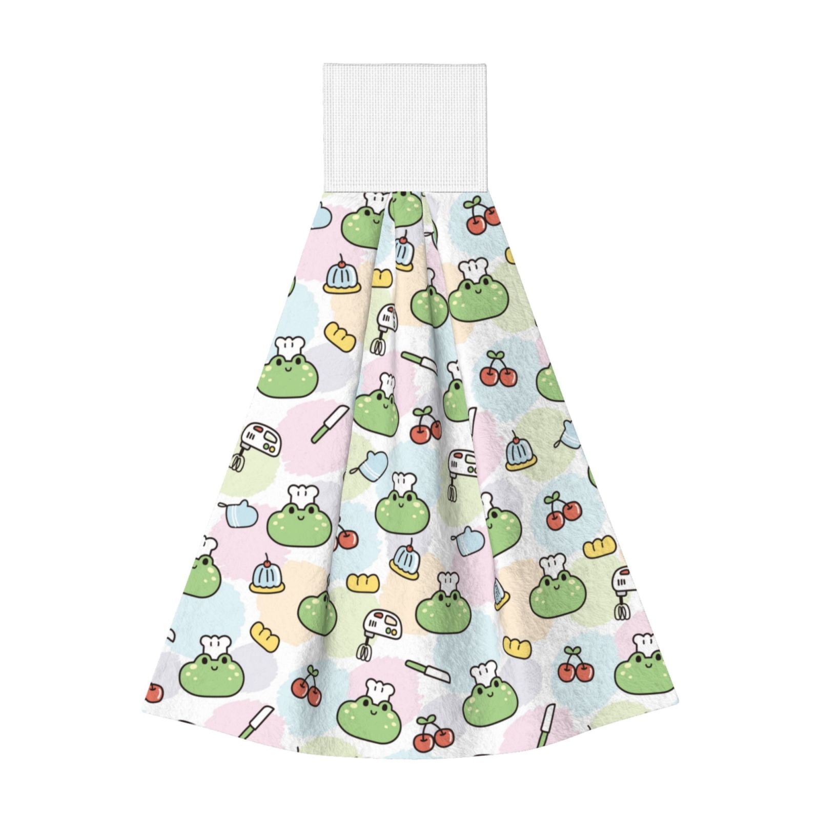 Coaee Frog Wear Chef Hat for Fast Absorbent Hanging Towels with Velcro ...