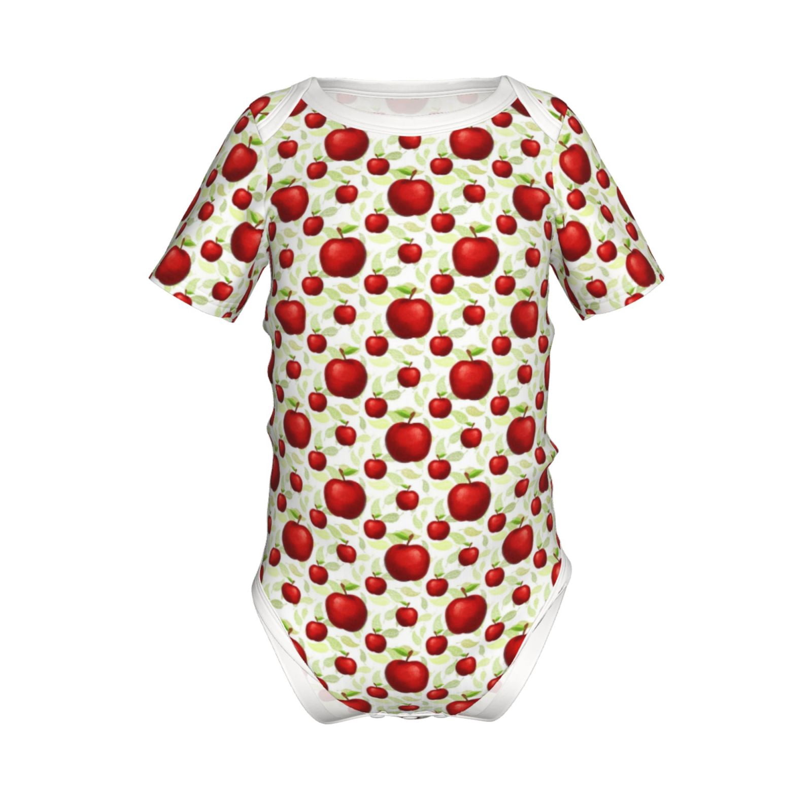 Coaee Fruit Apples for Soft Baby Short-Sleeve Bodysuit Baby Climbing ...