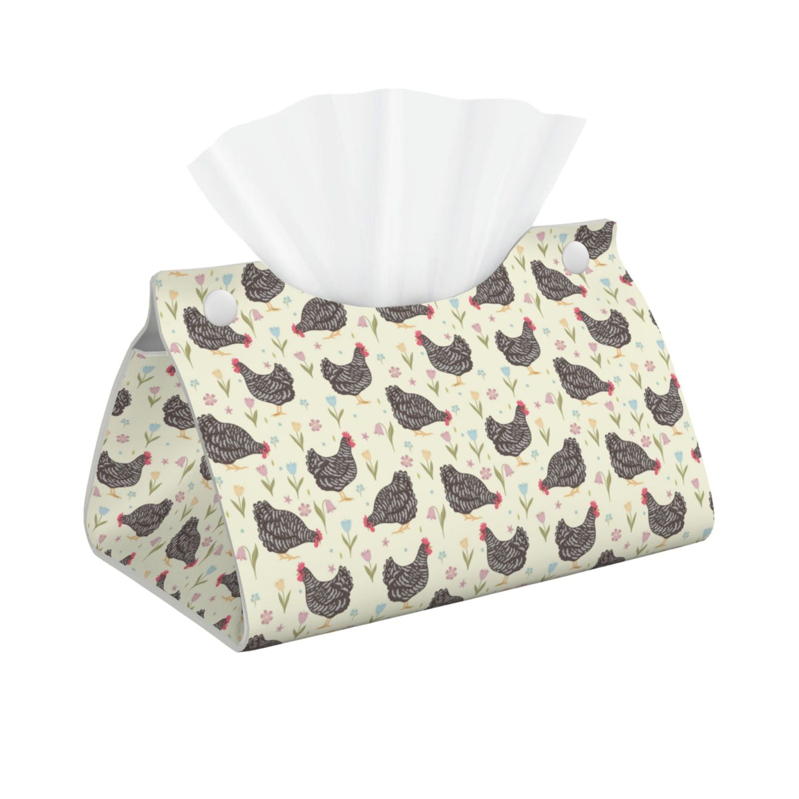 Coaee Funny Chicken for Large Tissue Box Cover Rectangular for Bathroom ...