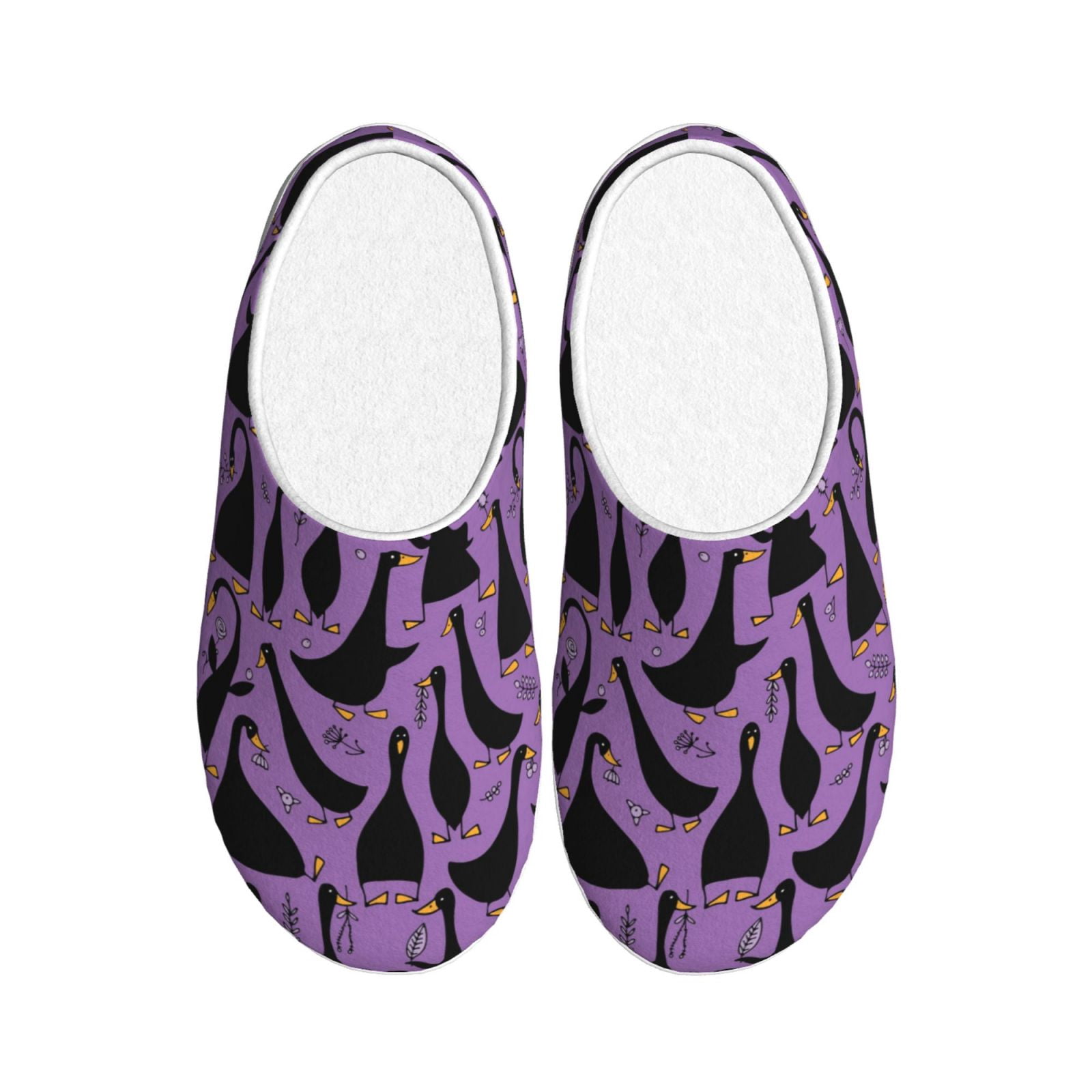 Coaee Funny Goose for Mens Slippers Indoor Slip On Shoes Slippers for ...